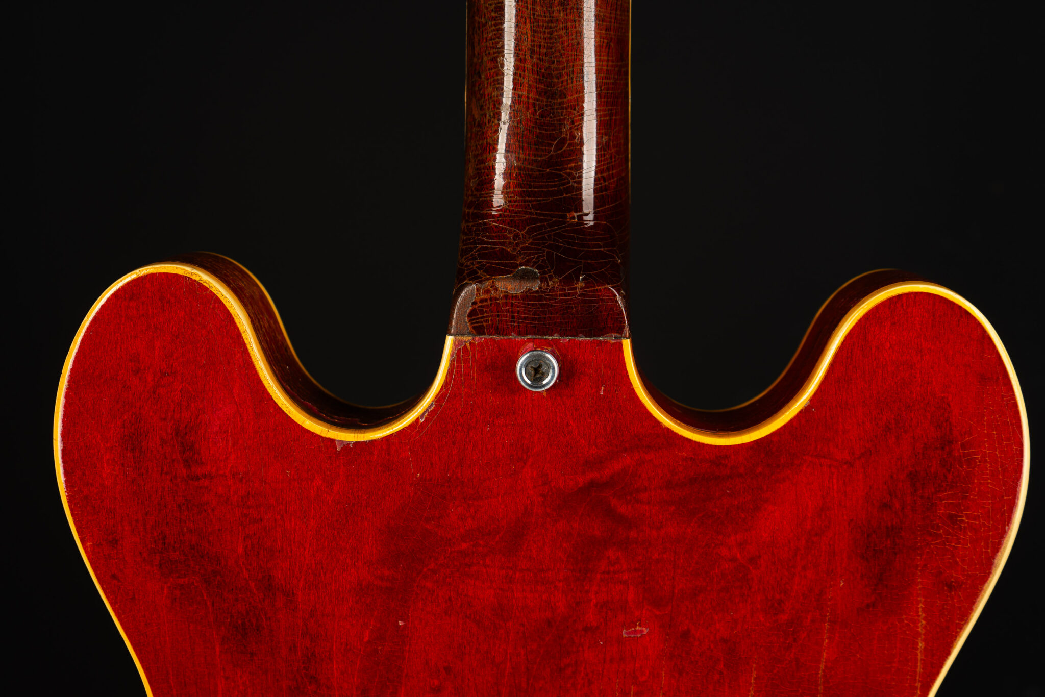 1967 Gibson ES-335 TD Stoptail Conversion – Cherry – GuitarPoint
