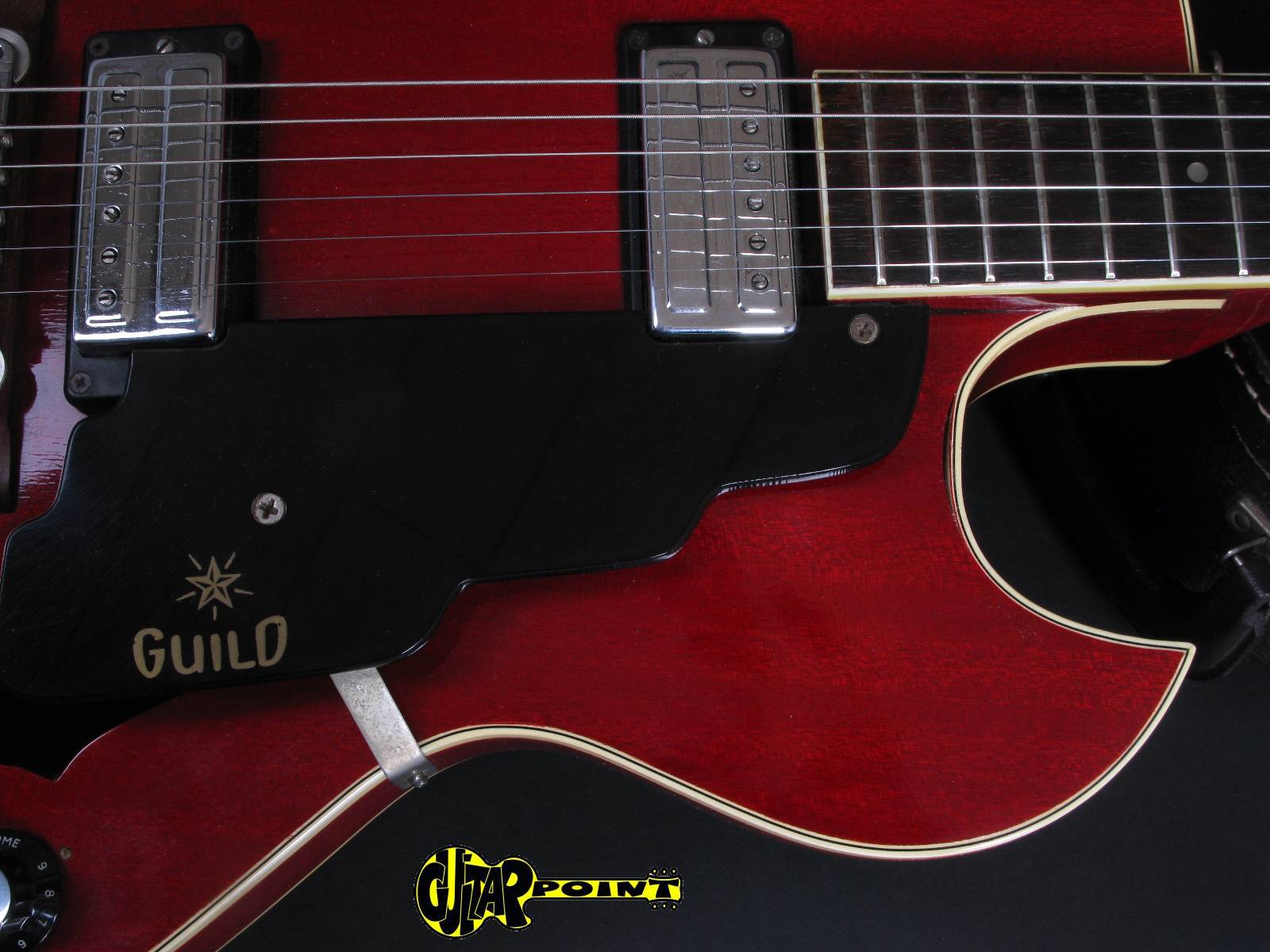 1967 Guild Starfire II – Cherry – GuitarPoint