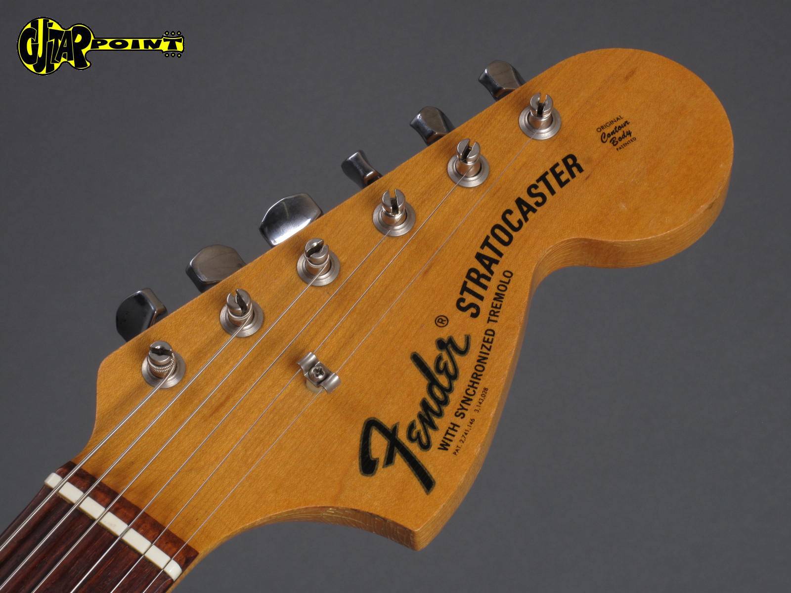1968 Fender Stratocaster – 3-tone Sunburst – GuitarPoint