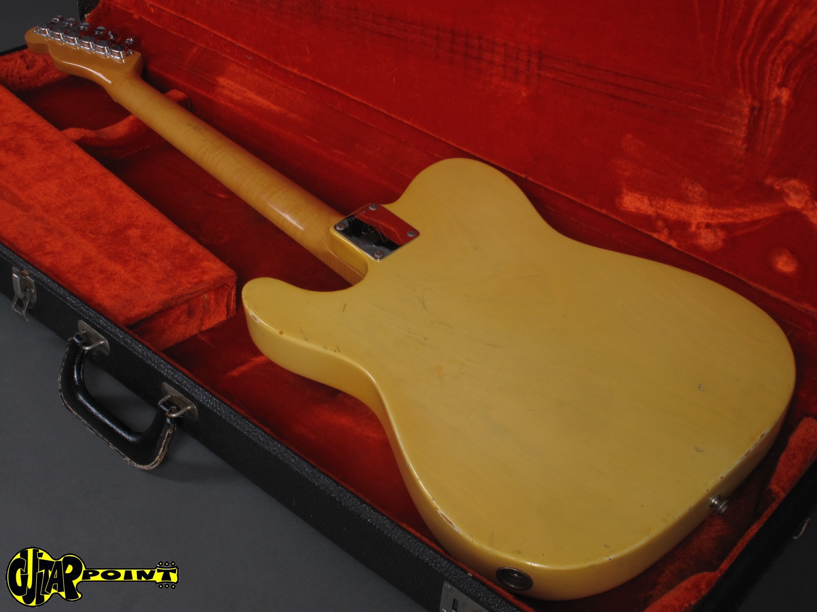 1968 Fender Telecaster – Blond …maple-cap & Bigsby ! – GuitarPoint