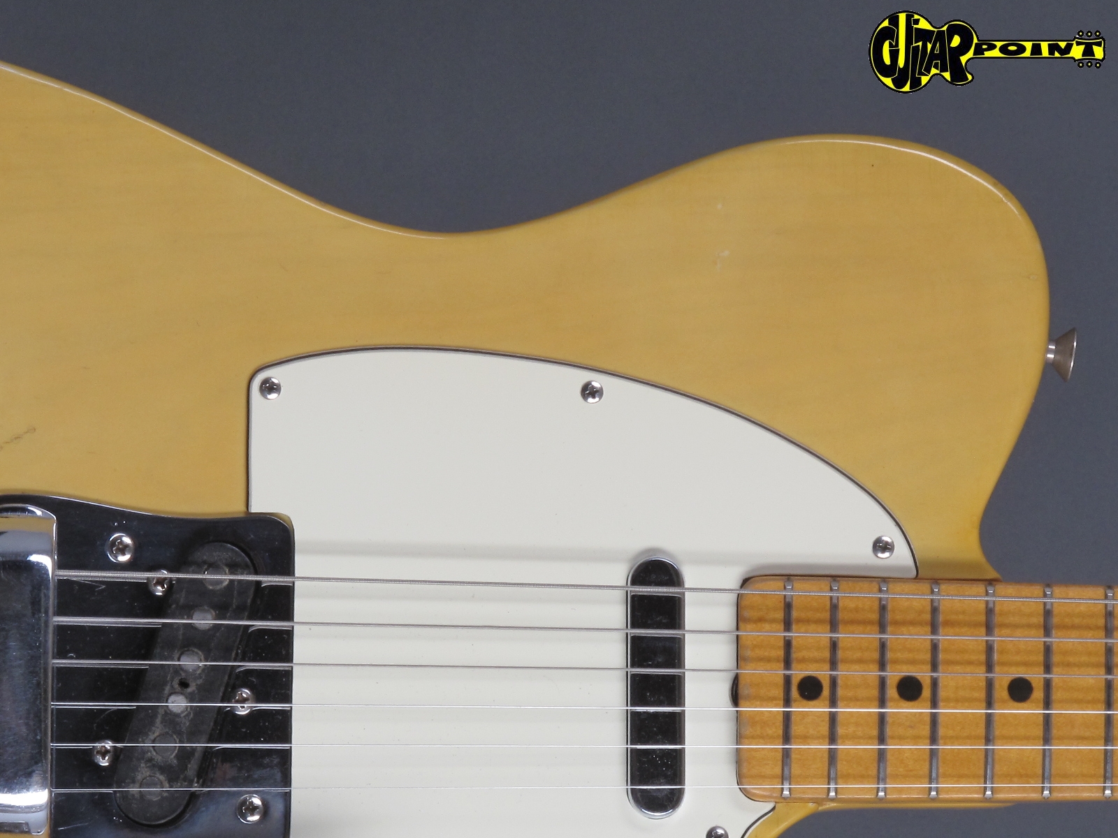 1968 Fender Telecaster – Blond …maple-cap & Bigsby ! – GuitarPoint