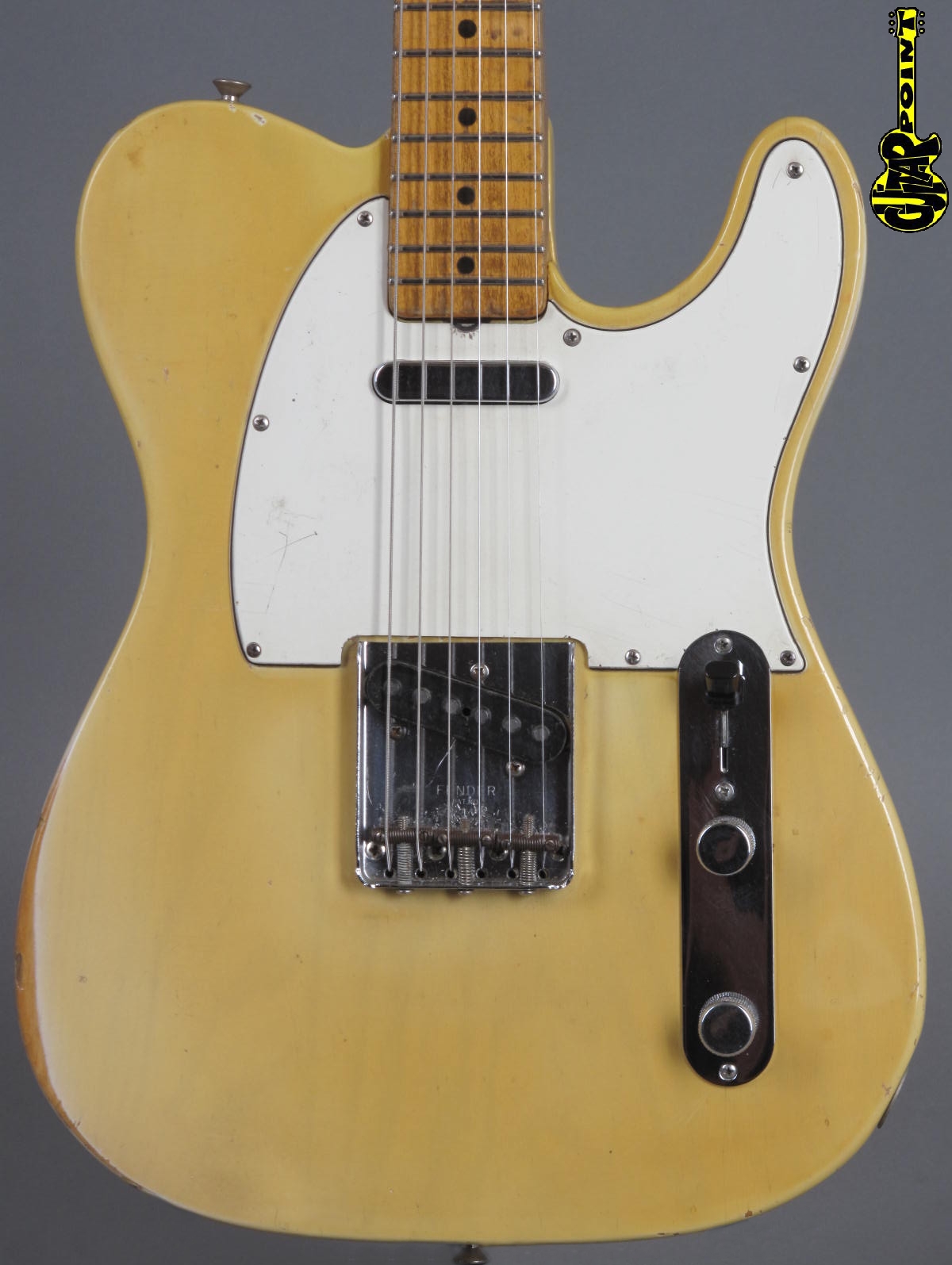 1968 Fender Telecaster - Blond ...Maple-cap neck !!! - GuitarPoint