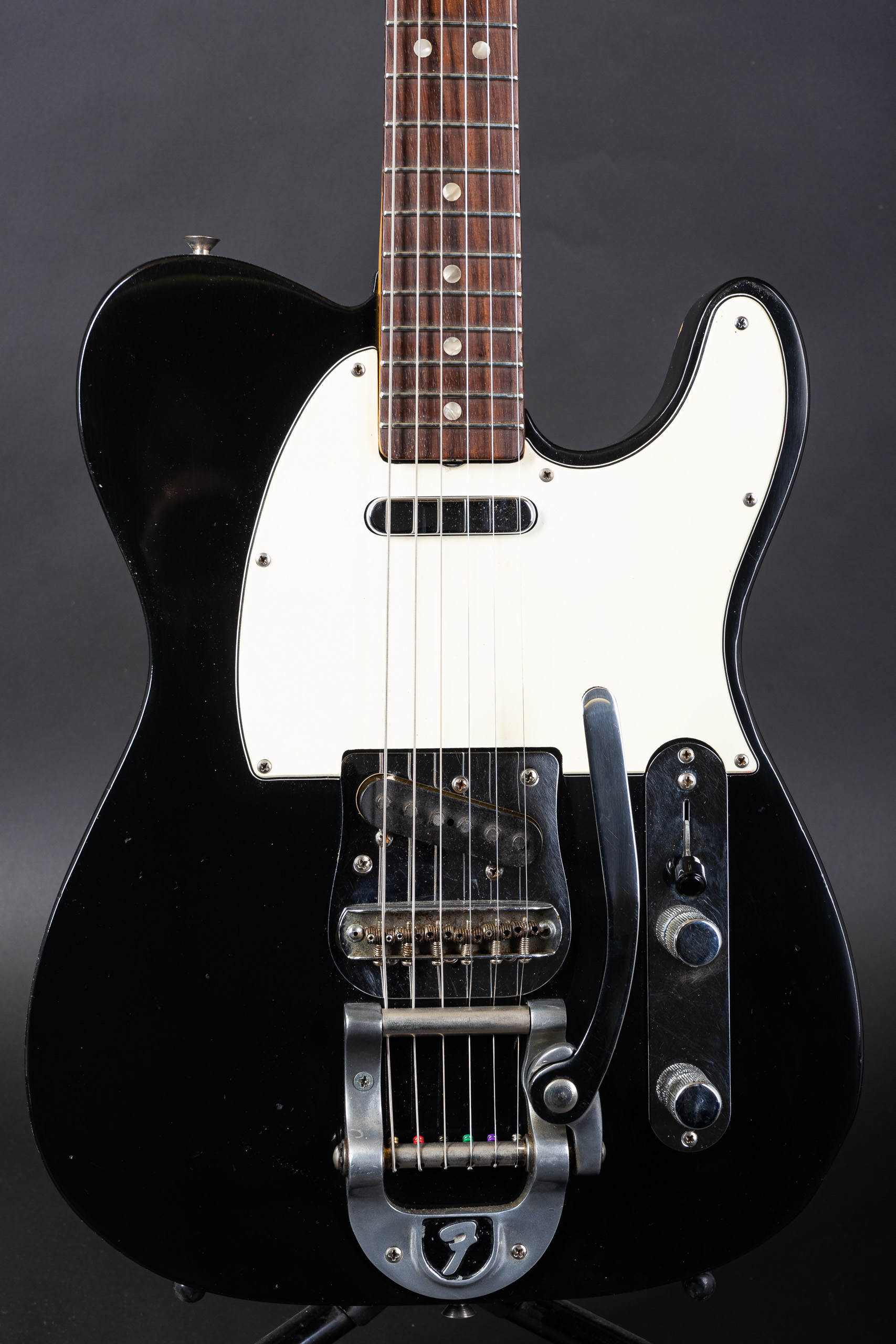 1968 Fender Telecaster – Black Refin – GuitarPoint