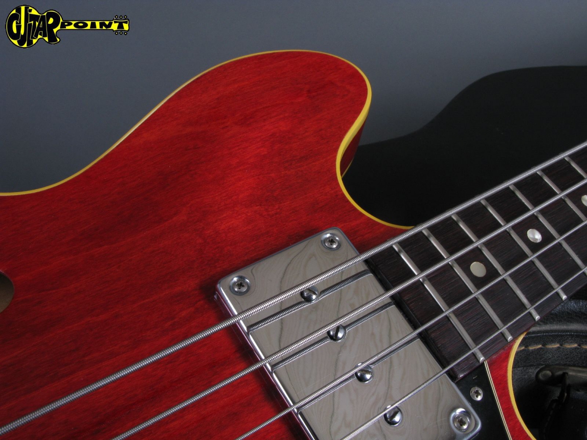 1968 Gibson EB-2 Bass – Cherry – GuitarPoint