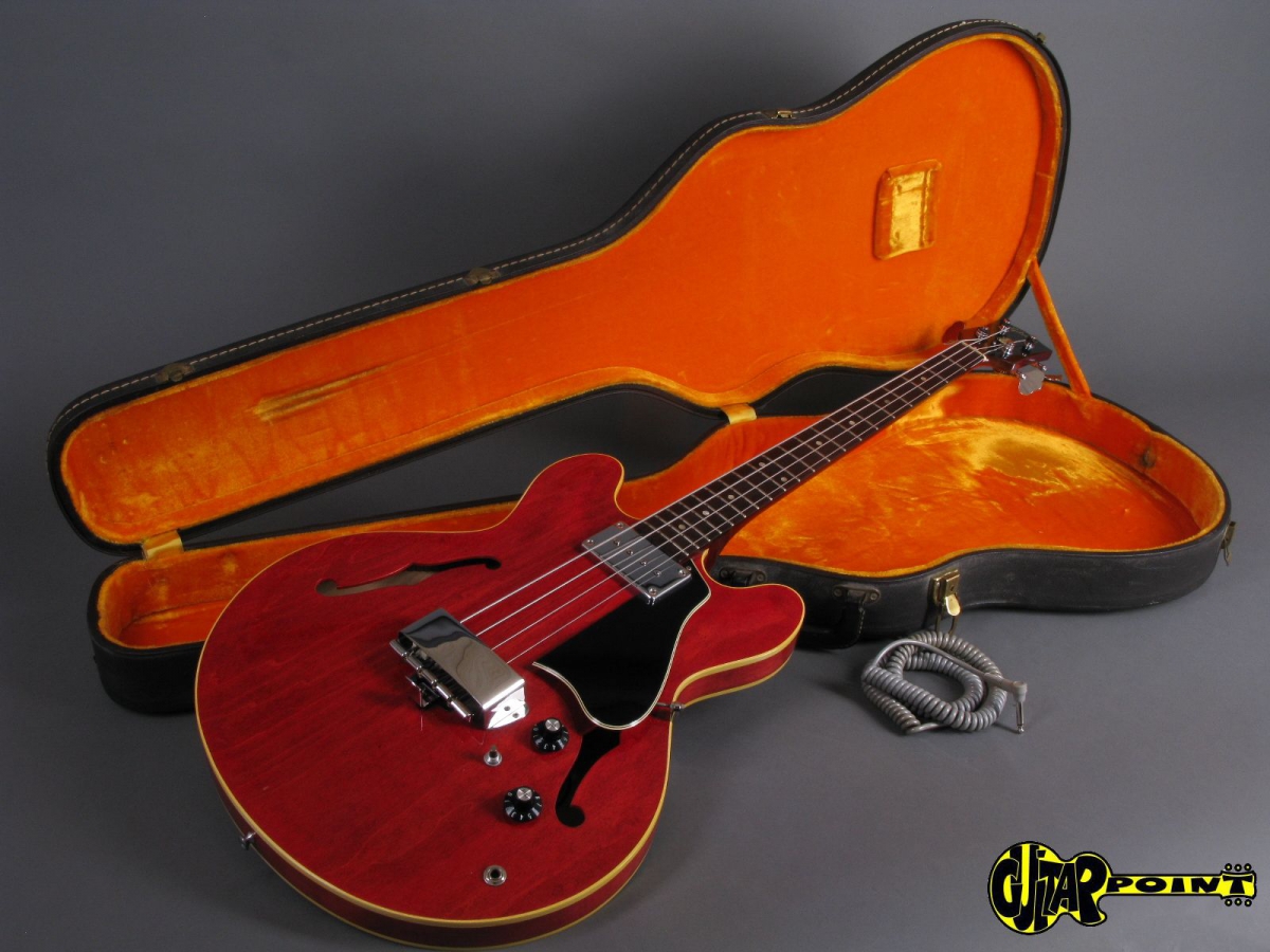 1968 Gibson EB-2 Bass – Cherry – GuitarPoint