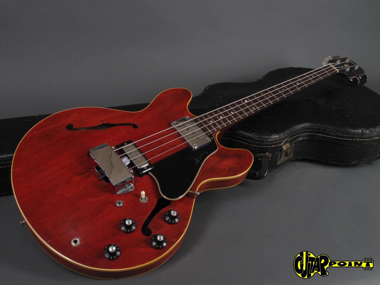 1968 Gibson EB-2D Bass – Cherry – GuitarPoint