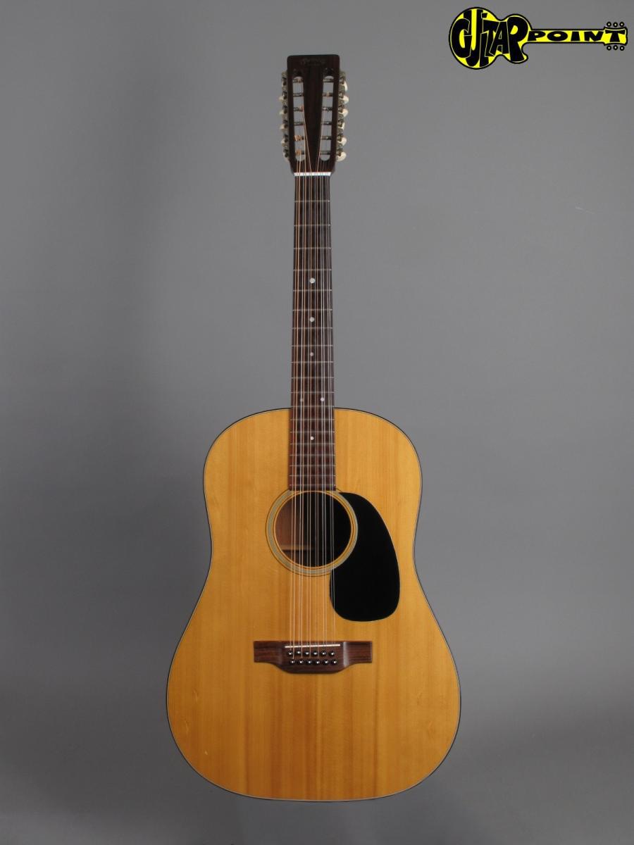 1968 Martin D-1220 – 12-String in Natural – GuitarPoint