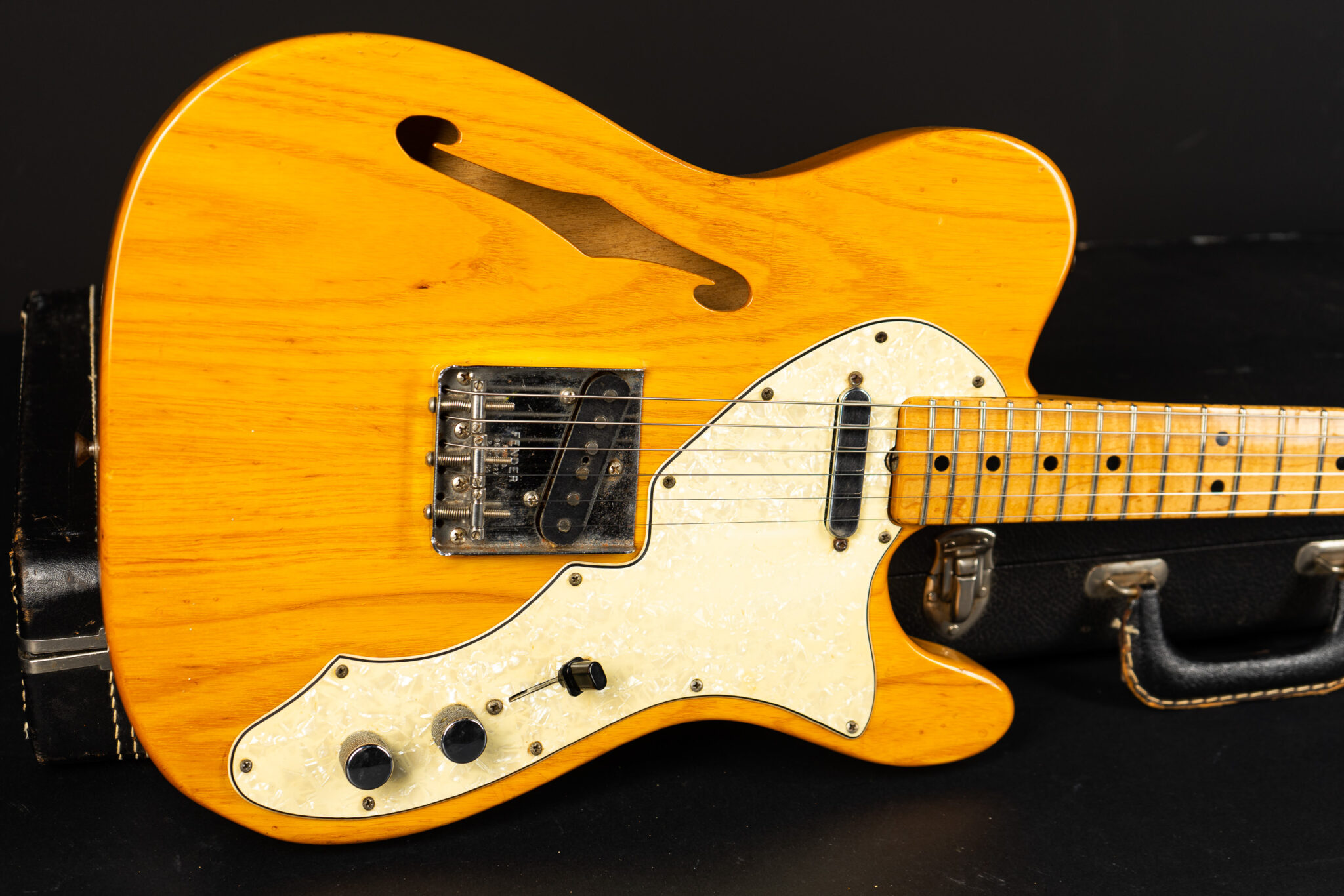 1969 Fender Telecaster Thinline – Natural – GuitarPoint