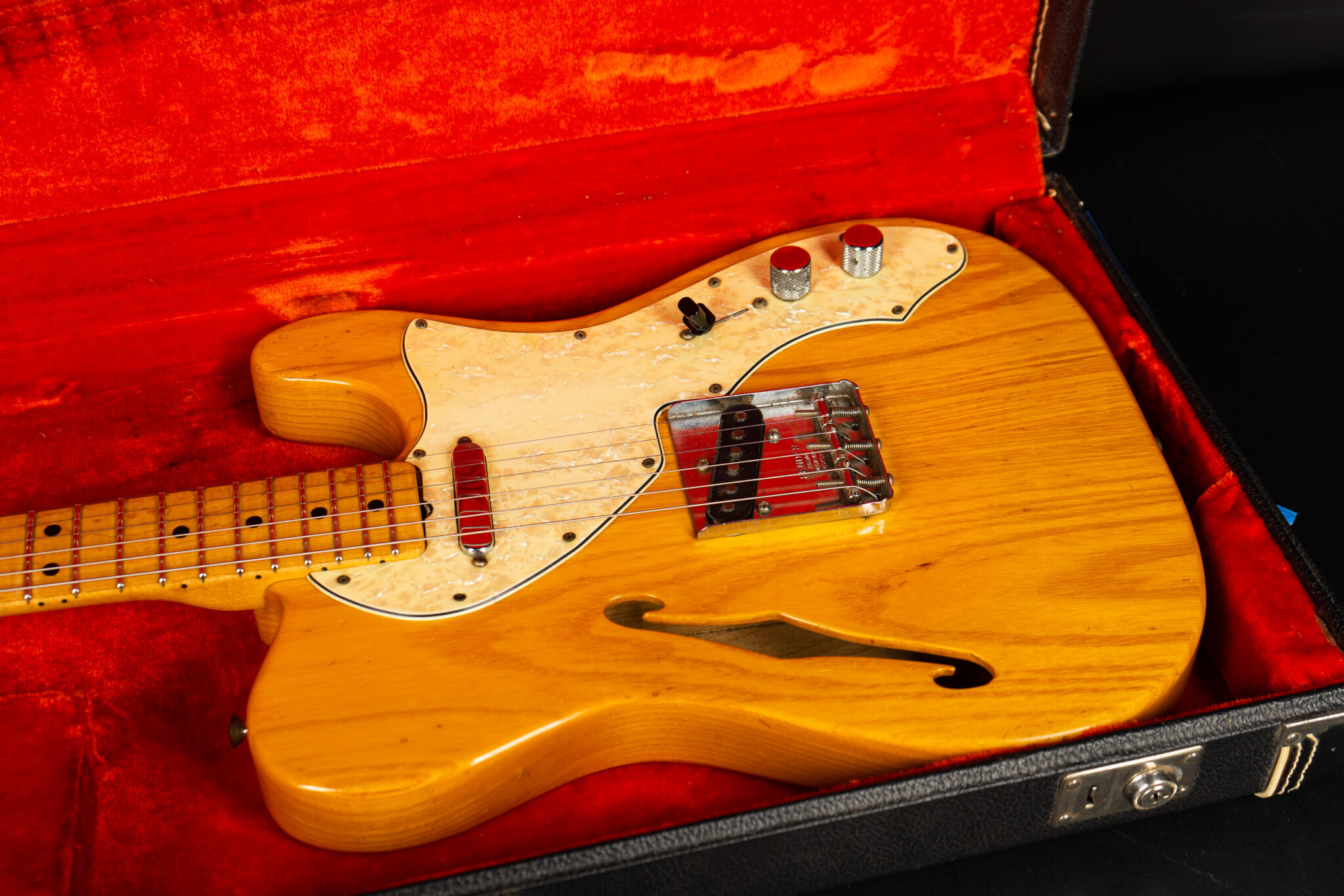 1969 Fender Telecaster Thinline – Natural – GuitarPoint
