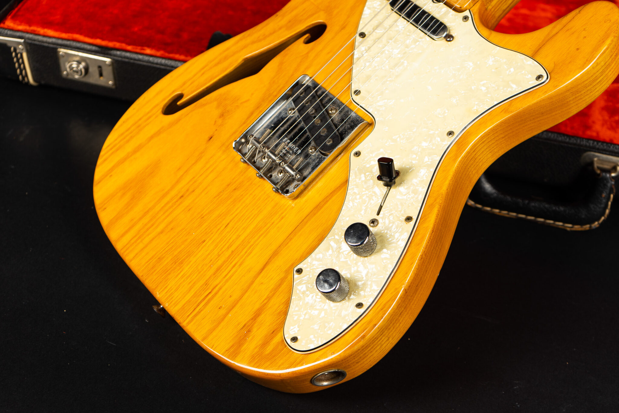 1969 Fender Telecaster Thinline – Natural – GuitarPoint