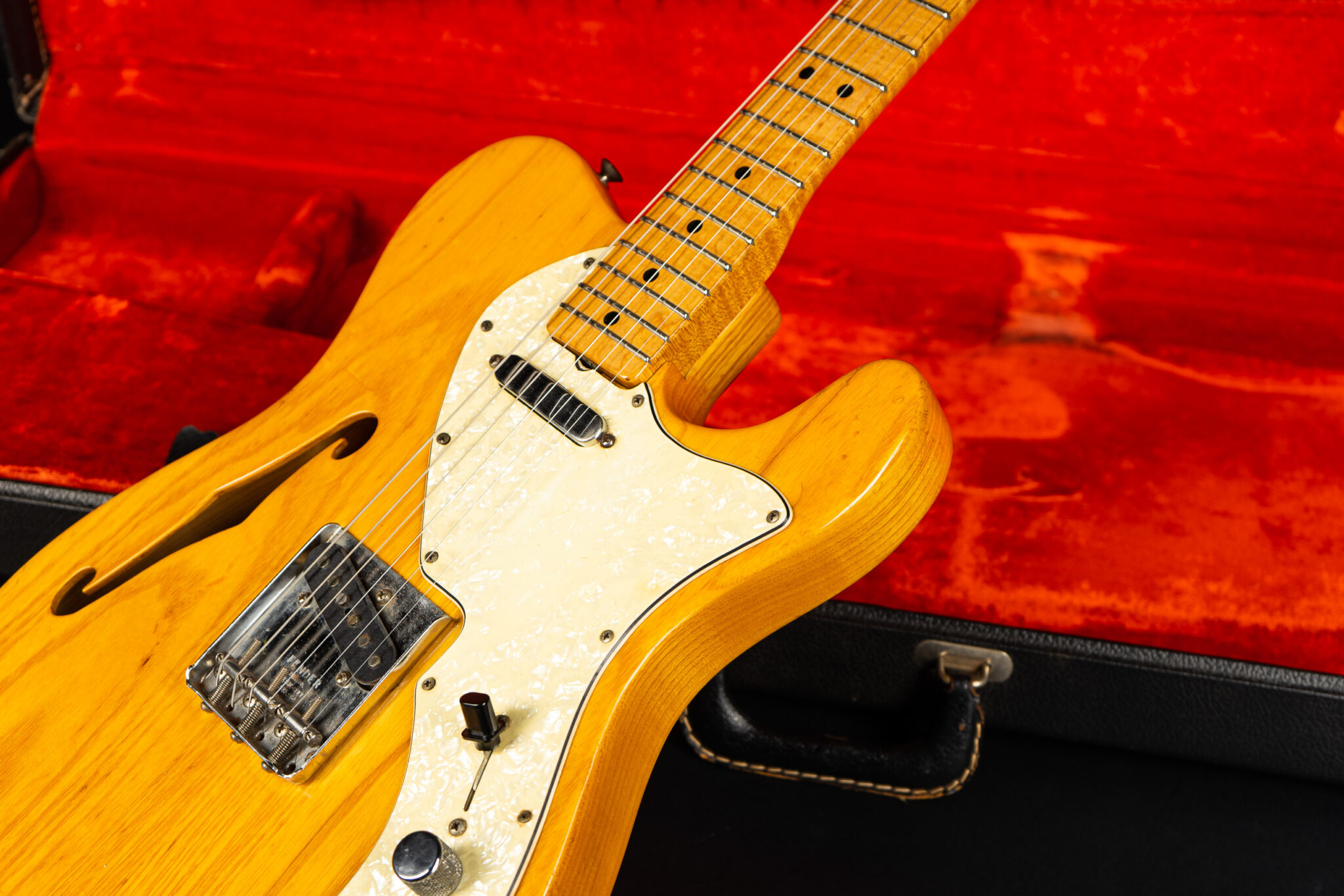 1969 Fender Telecaster Thinline – Natural – GuitarPoint