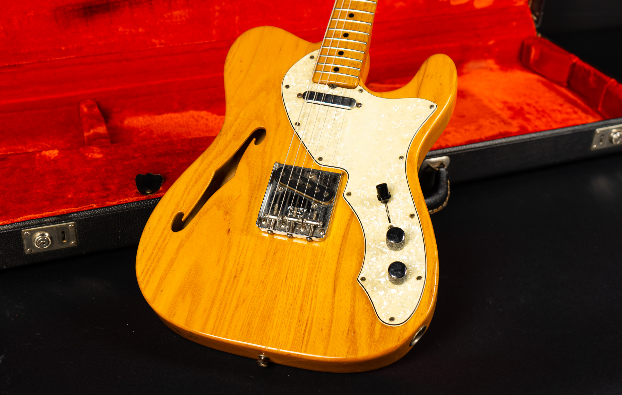 1969 Fender Telecaster Thinline – Natural – GuitarPoint