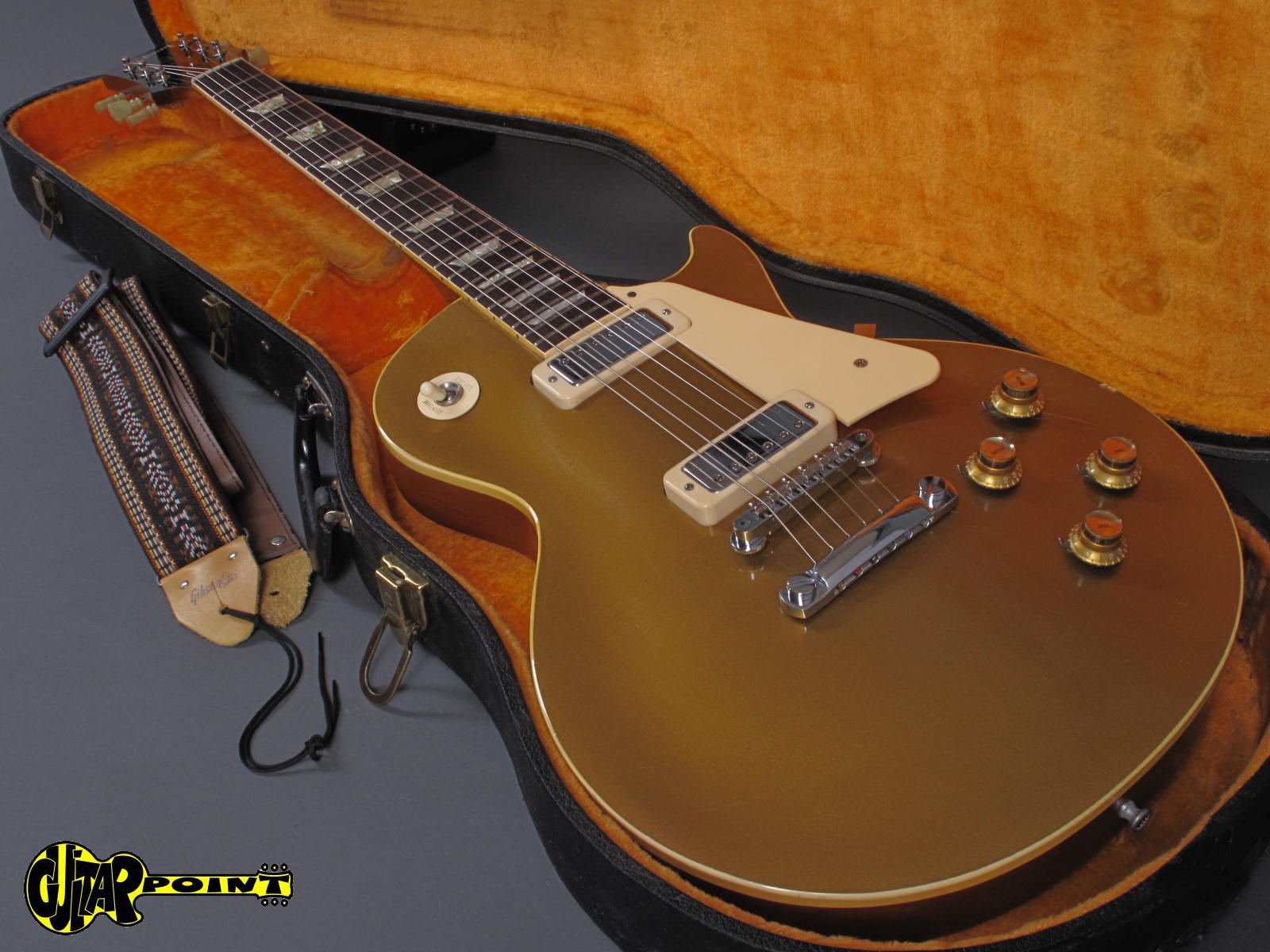 1969 Gibson Les Paul Deluxe – GoldTop …lightweight! – GuitarPoint