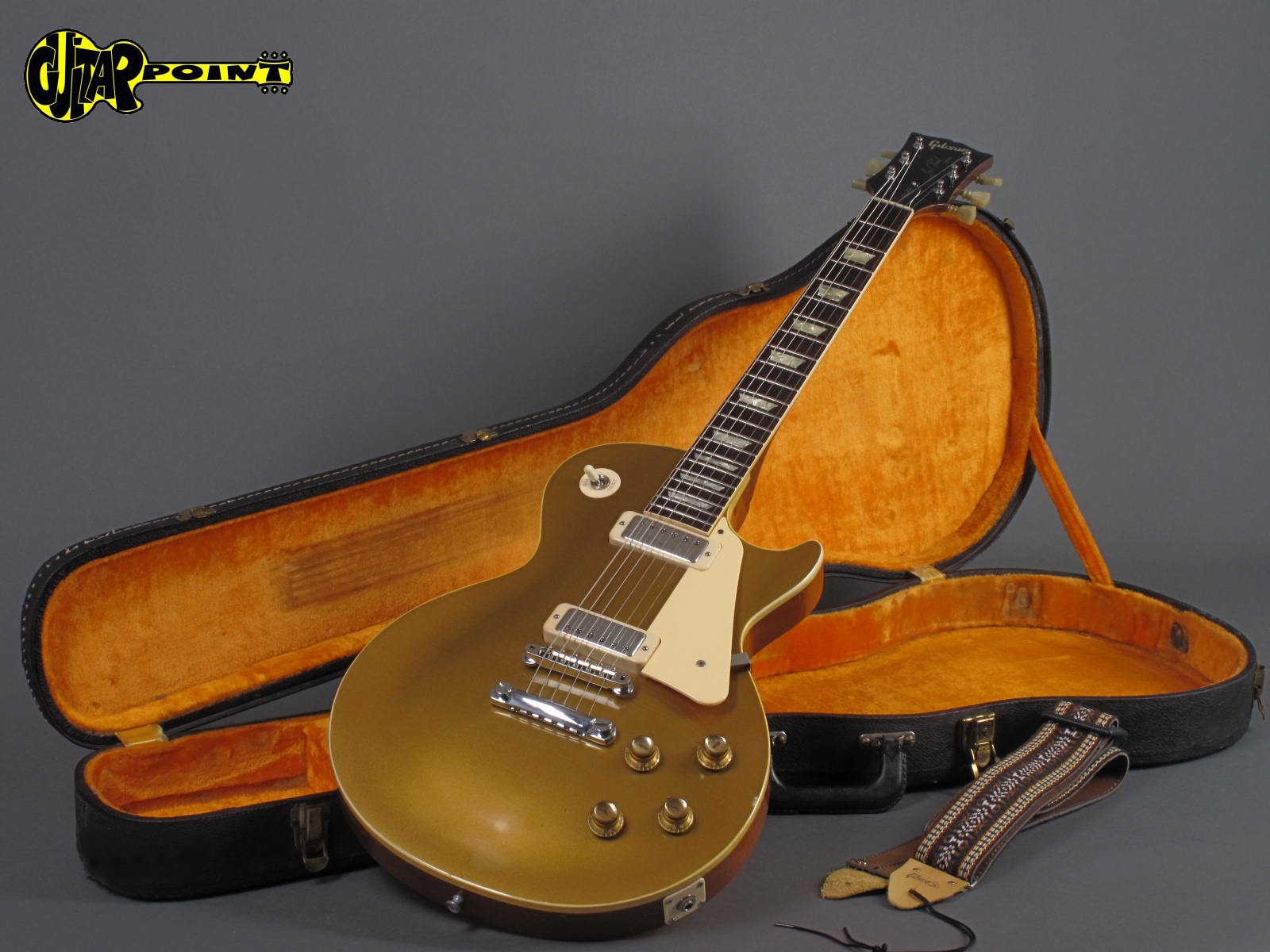 1969 Gibson Les Paul Deluxe – GoldTop …lightweight! – GuitarPoint