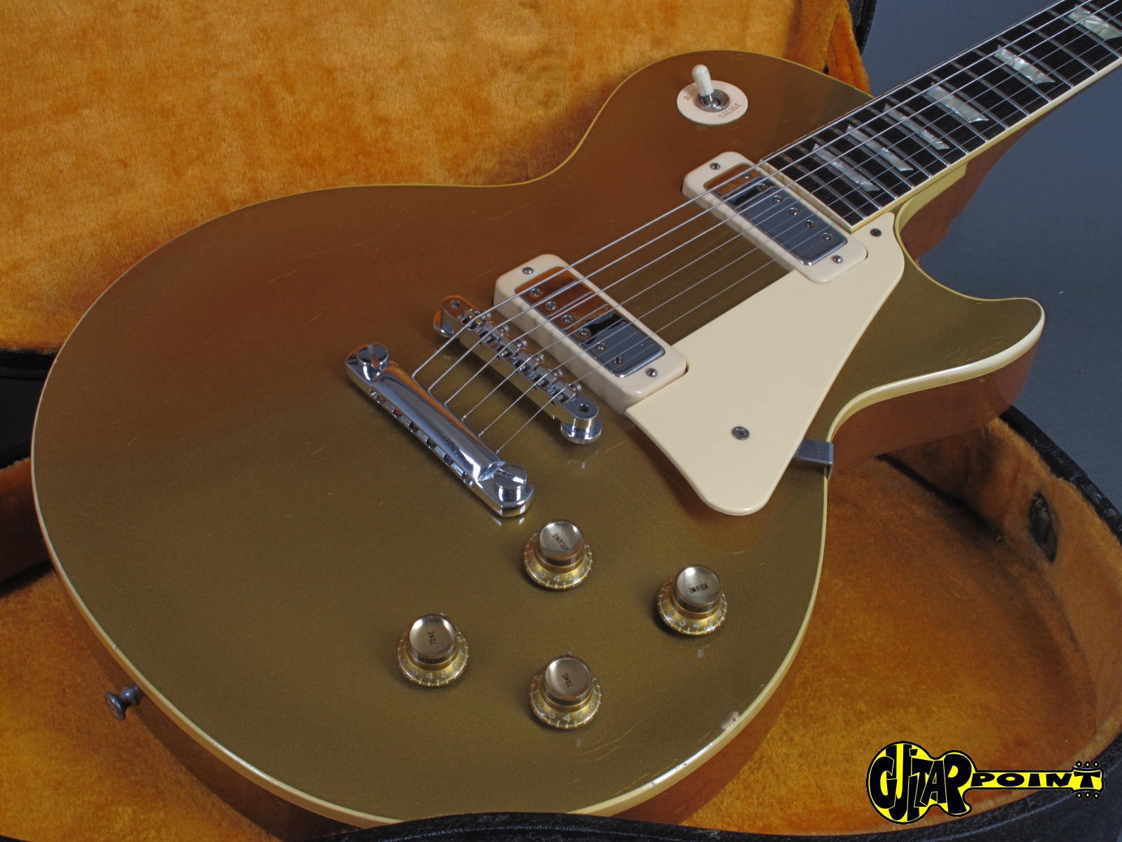 1969 Gibson Les Paul Deluxe – GoldTop …lightweight! – GuitarPoint