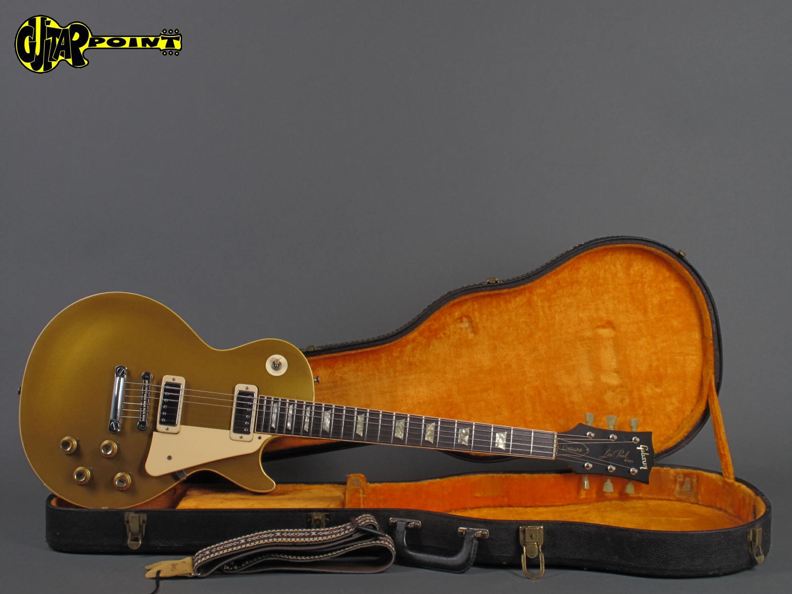 1969 Gibson Les Paul Deluxe – GoldTop …lightweight! – GuitarPoint
