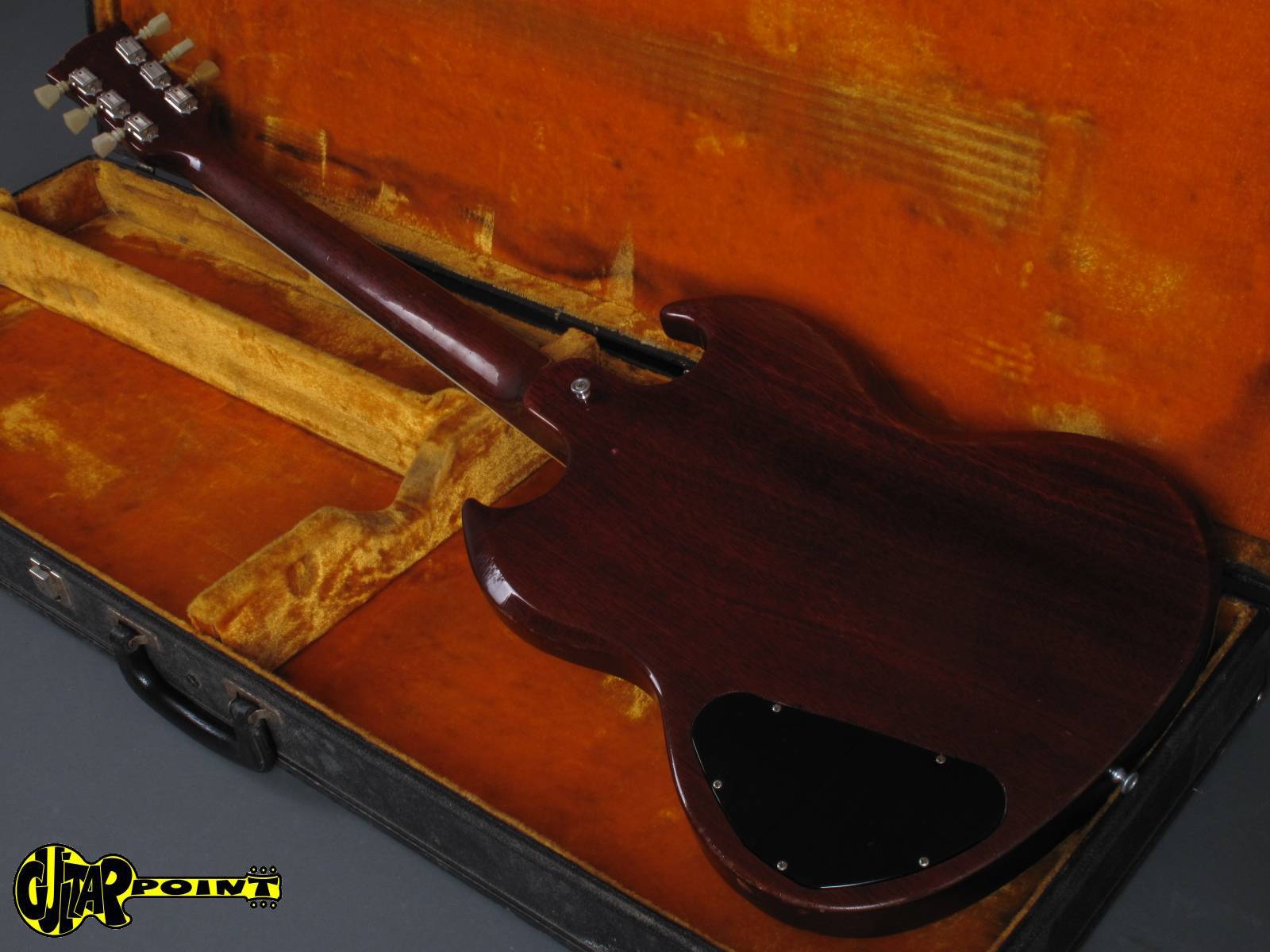1969 Gibson Sg Standard Cherry 1 Piece Neck Lightweight