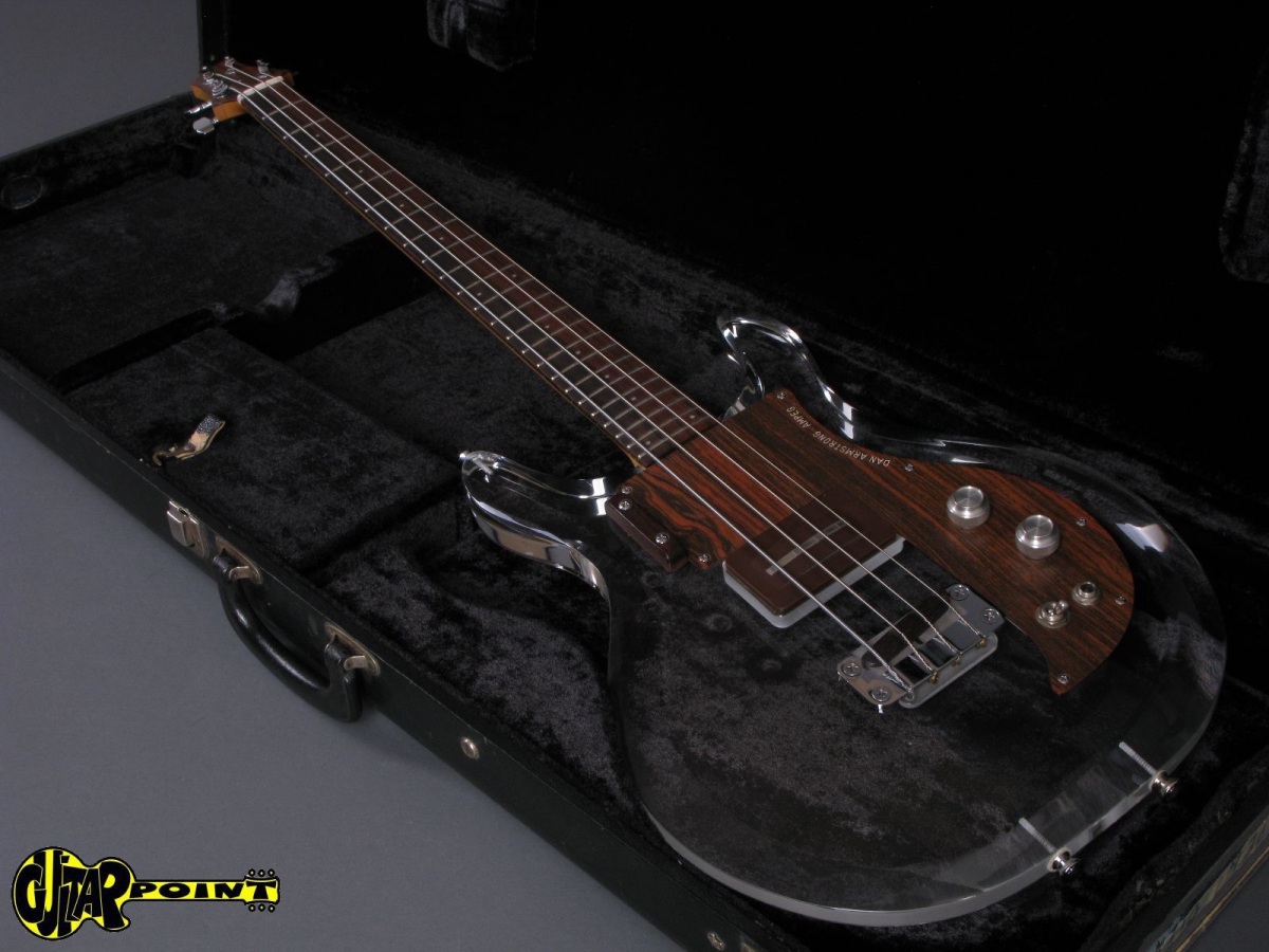1970 Dan Amstrong (Ampeg) Lucite Bass – GuitarPoint