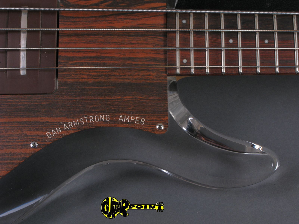 1970 Dan Amstrong (Ampeg) Lucite Bass – GuitarPoint
