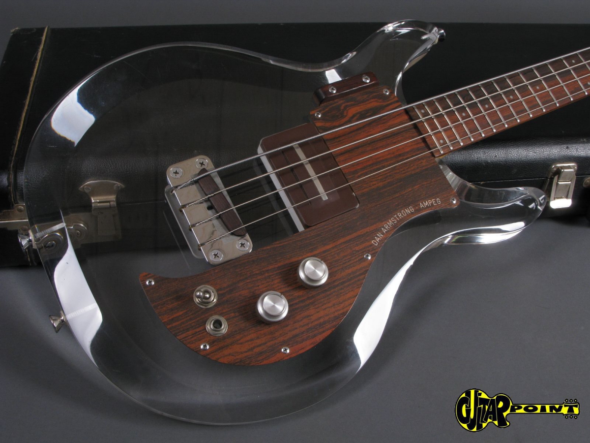 1970 Dan Amstrong (Ampeg) Lucite Bass – GuitarPoint