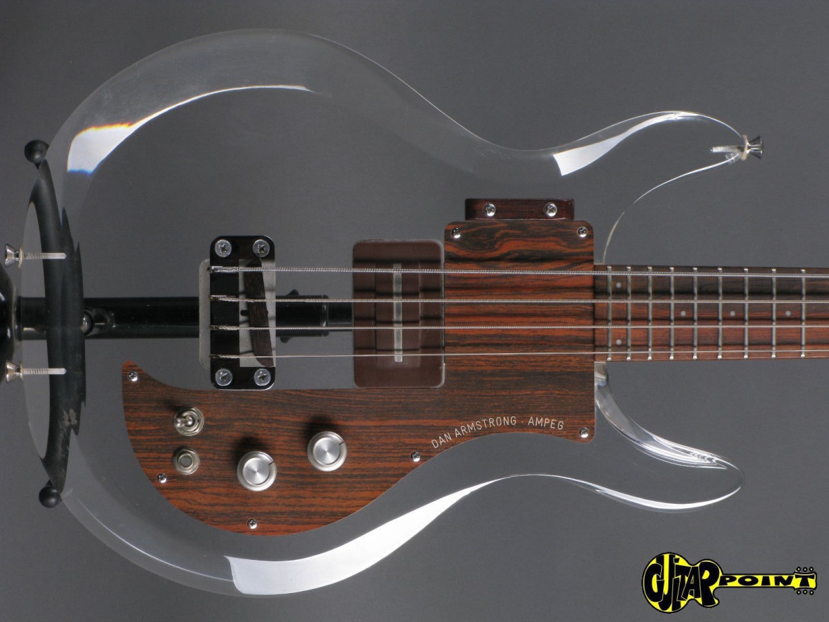 1970 Dan Amstrong (Ampeg) Lucite Bass – GuitarPoint