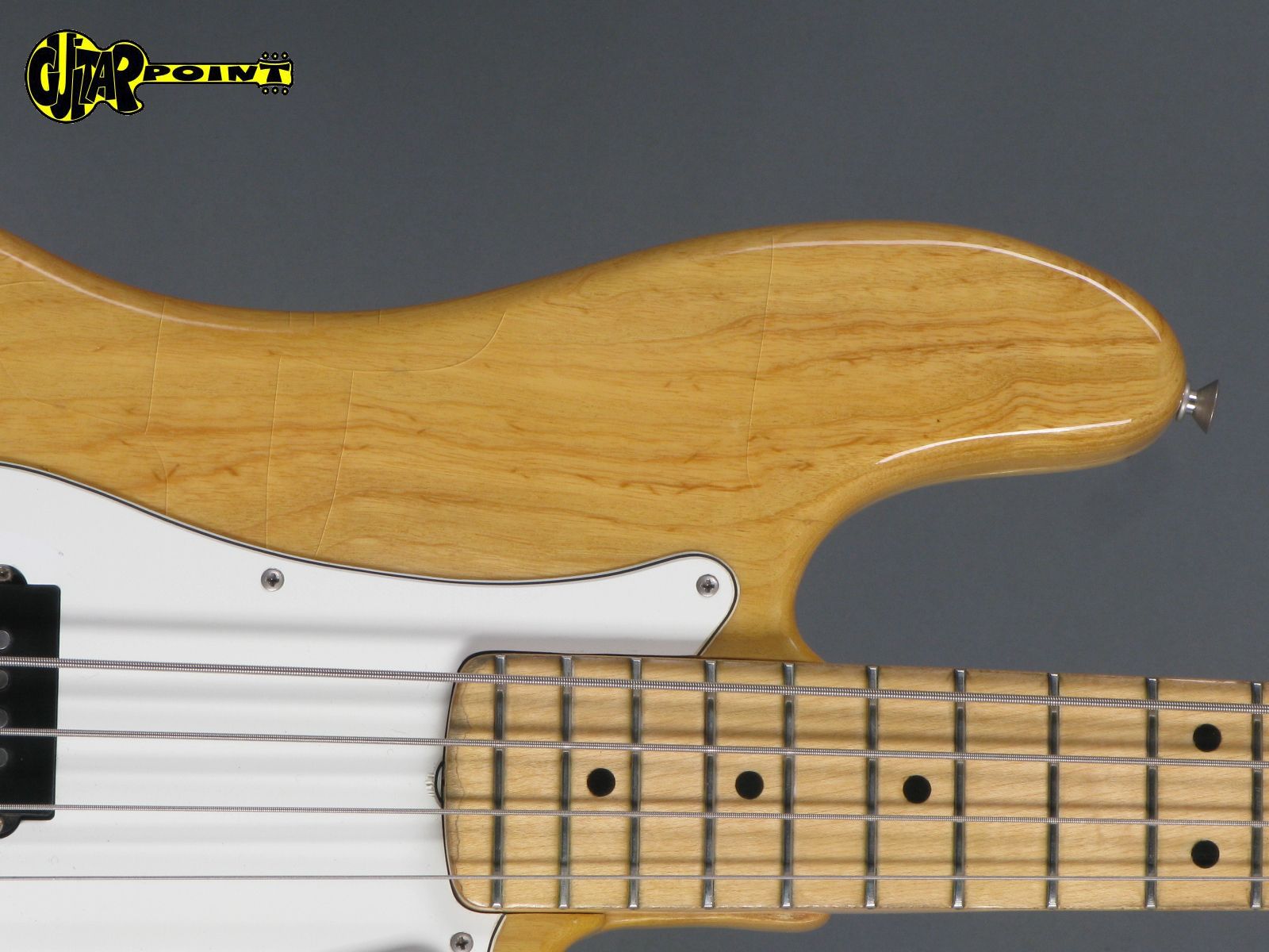 1972 Fender Precision Bass – Natural – GuitarPoint