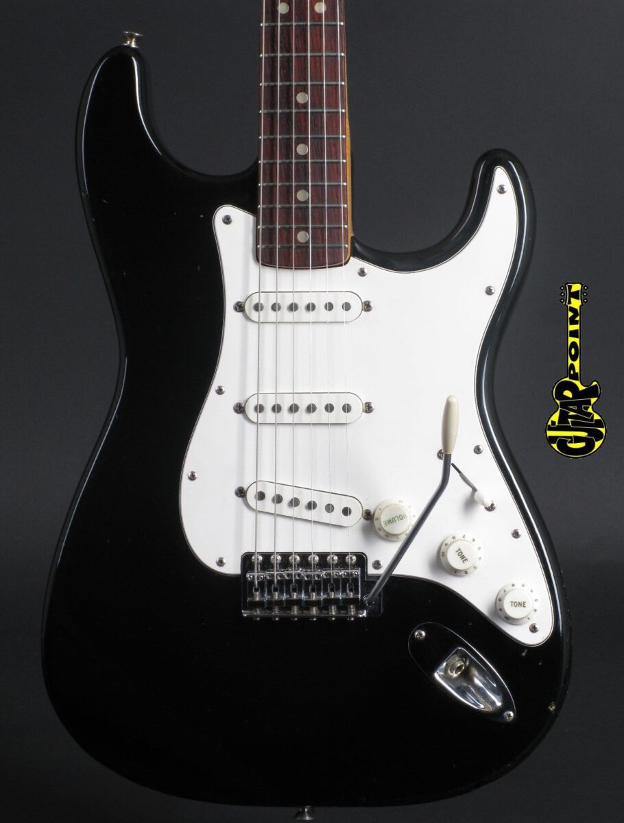 1973 Fender Stratocaster - Black | GuitarPoint