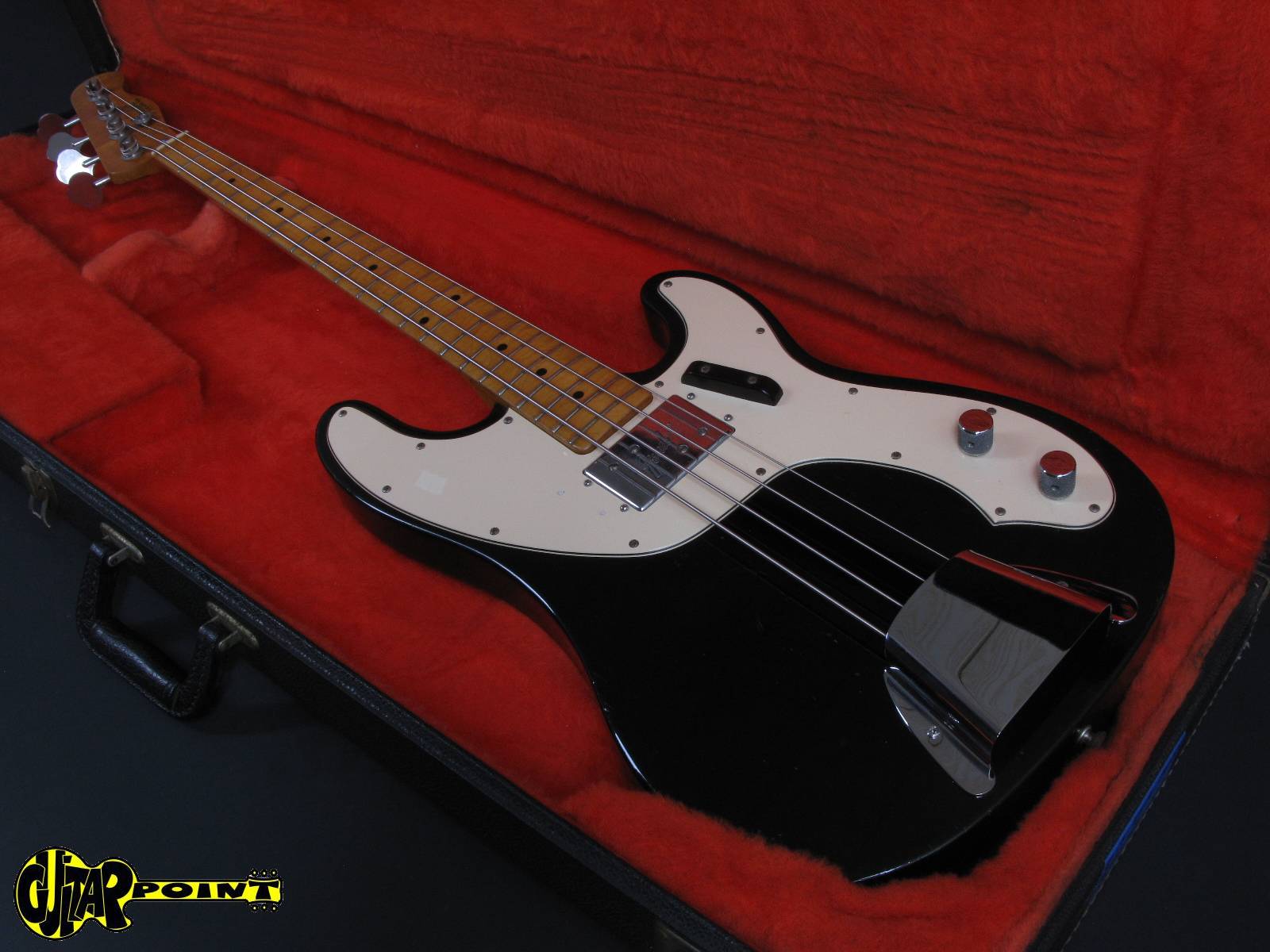 1973 Fender Telecaster Bass – Black – GuitarPoint