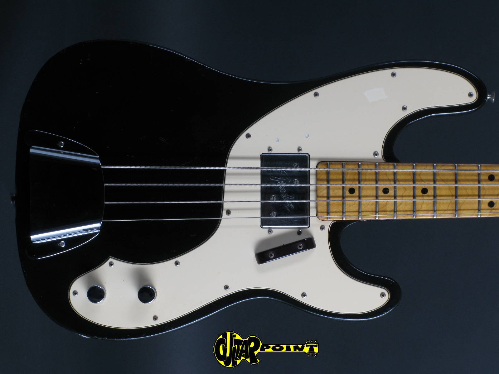 1973 Fender Telecaster Bass – Black – GuitarPoint