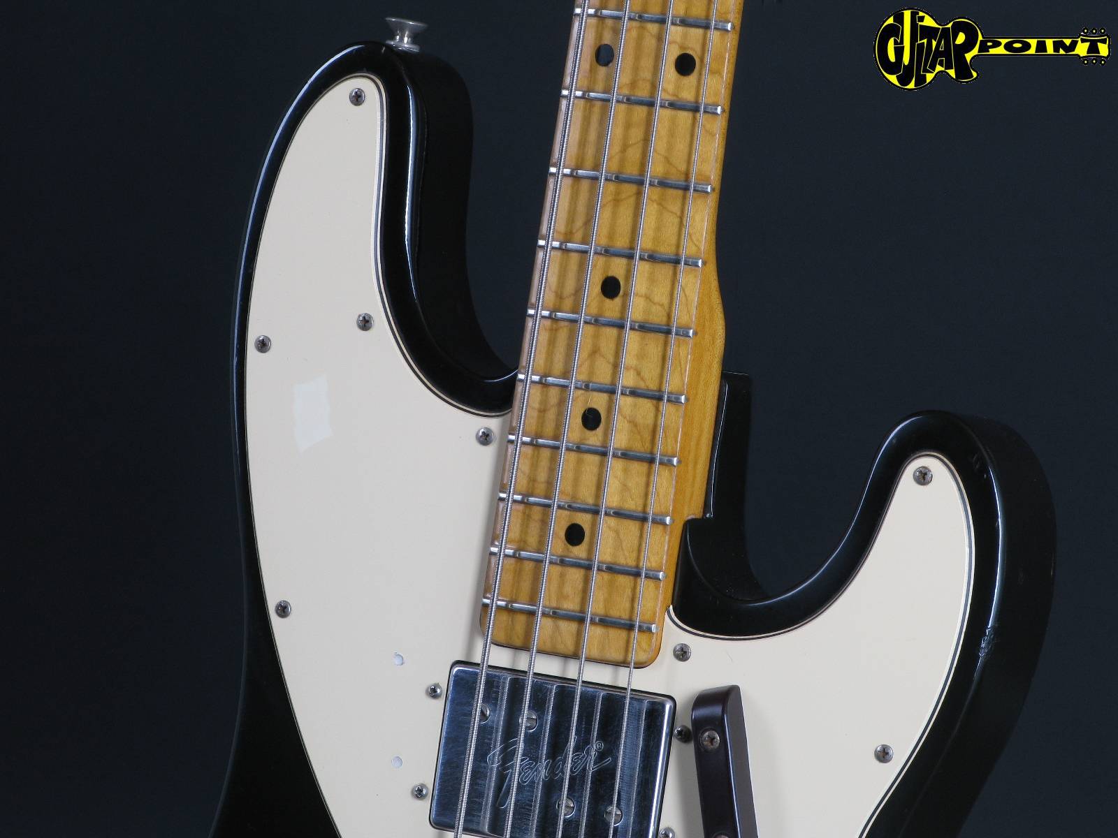 1973 Fender Telecaster Bass – Black – GuitarPoint