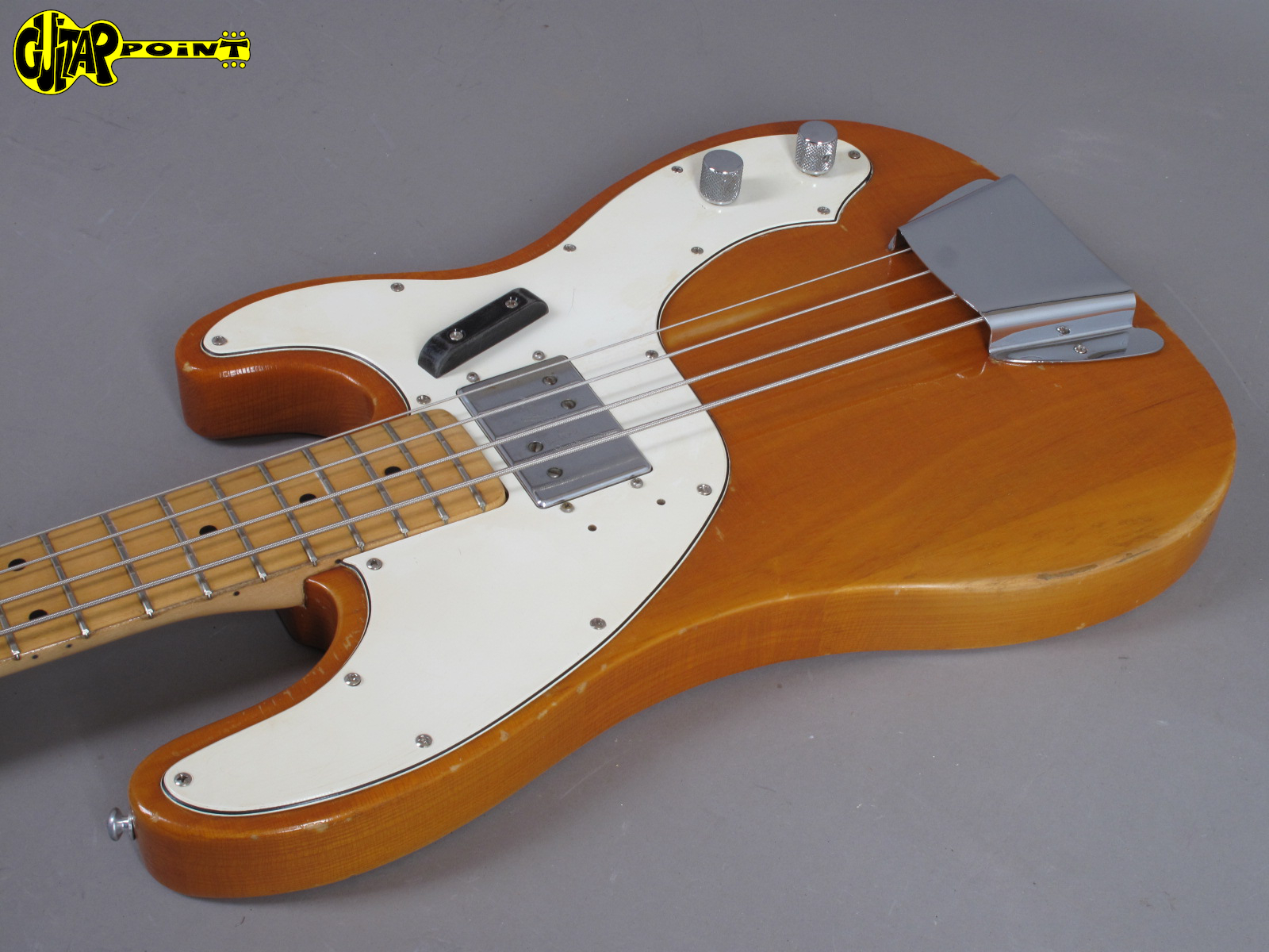 1973 Fender Telecaster Bass II – Natural – GuitarPoint
