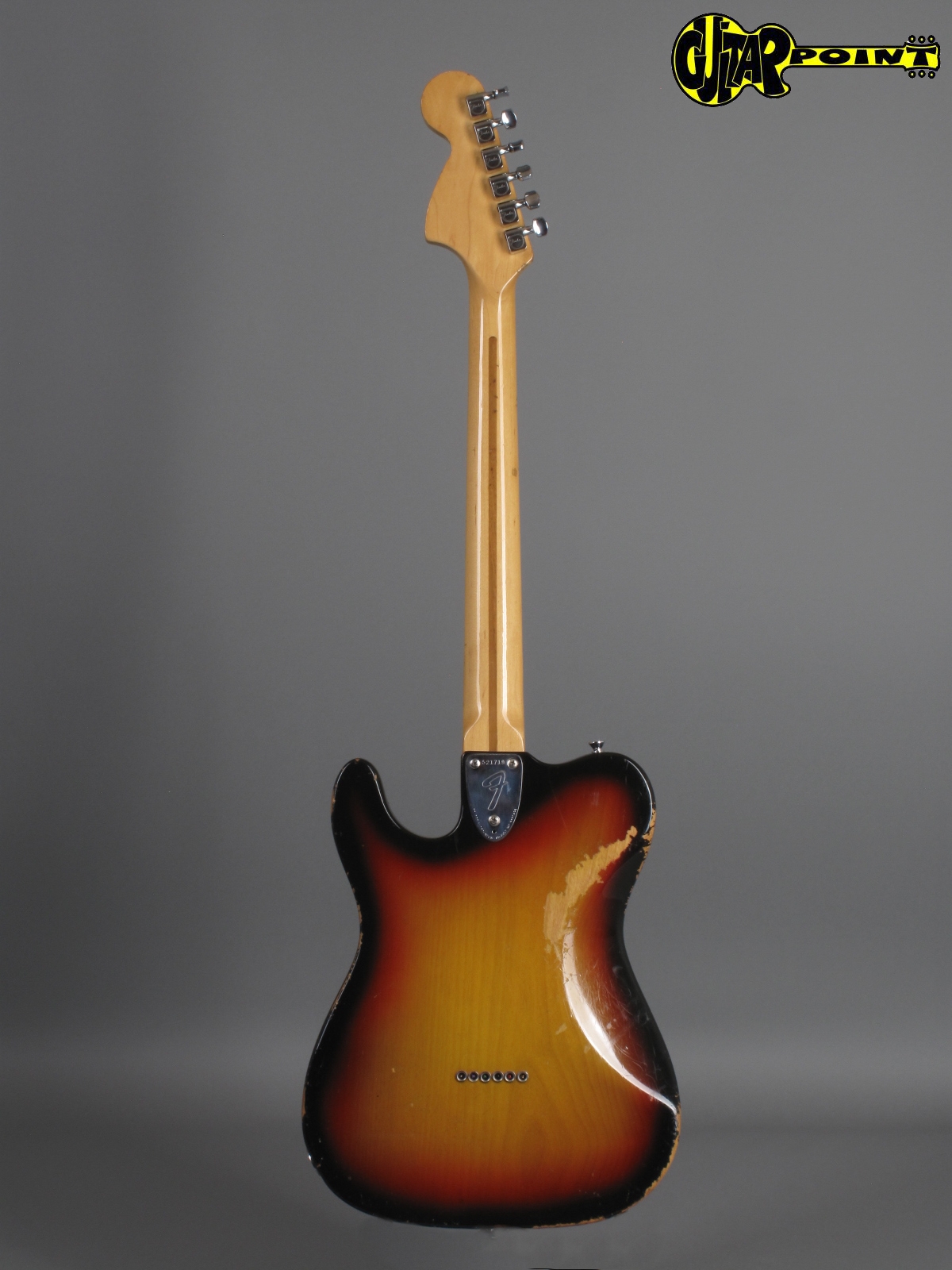 1973 Fender Telecaster DeLuxe – 3-tone Sunburst – GuitarPoint