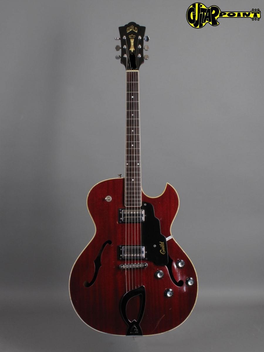 1973 Guild Starfire II – Cherry – GuitarPoint
