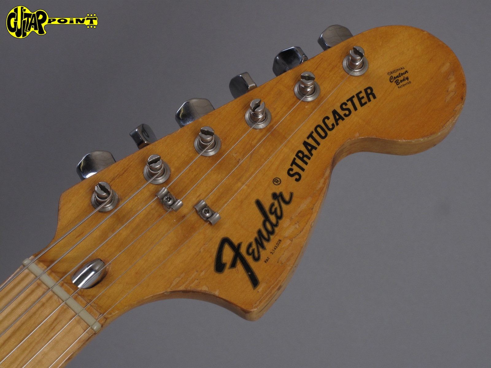 1974 Fender Stratocaster - 3-tone Sunburst | GuitarPoint