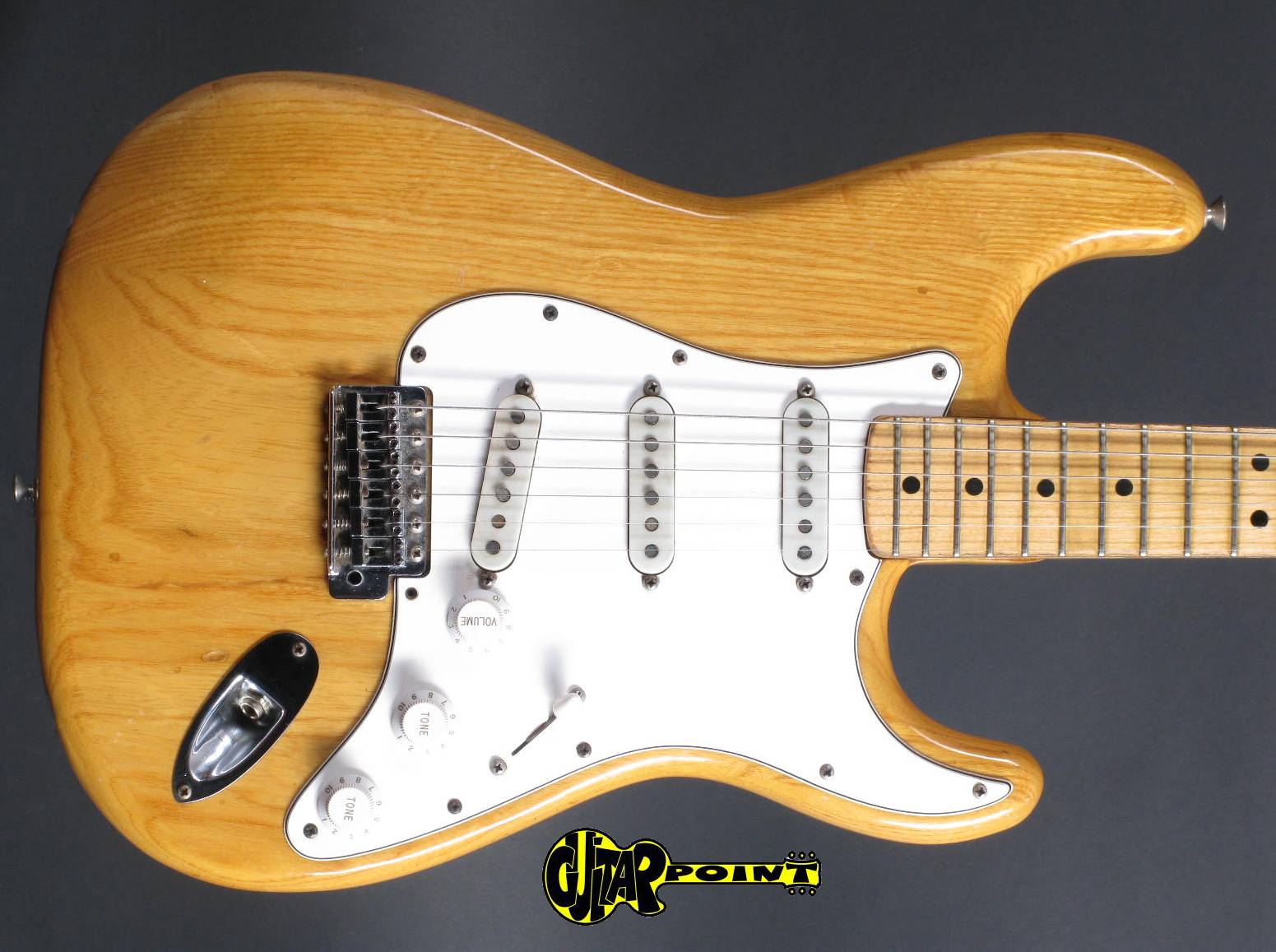 1974 Fender Stratocaster – Natural – GuitarPoint