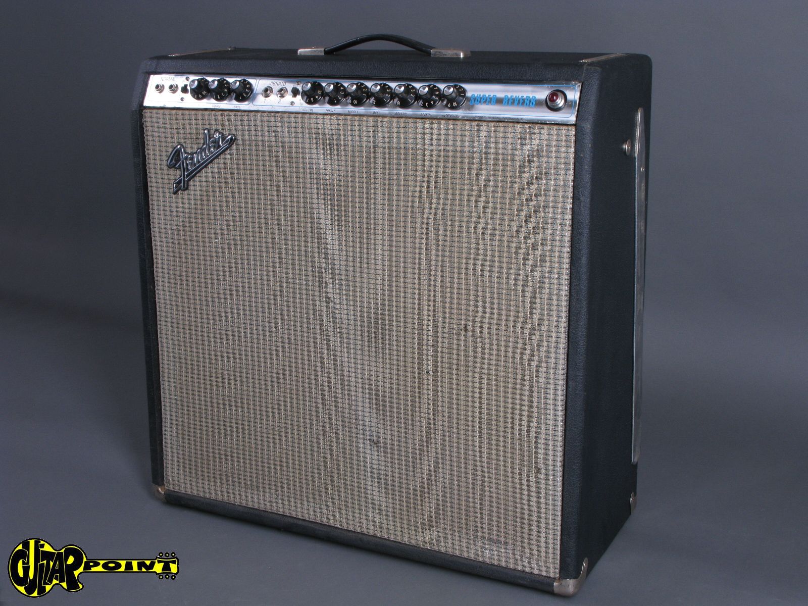 1974 Fender Super Reverb – 4×10″ – GuitarPoint