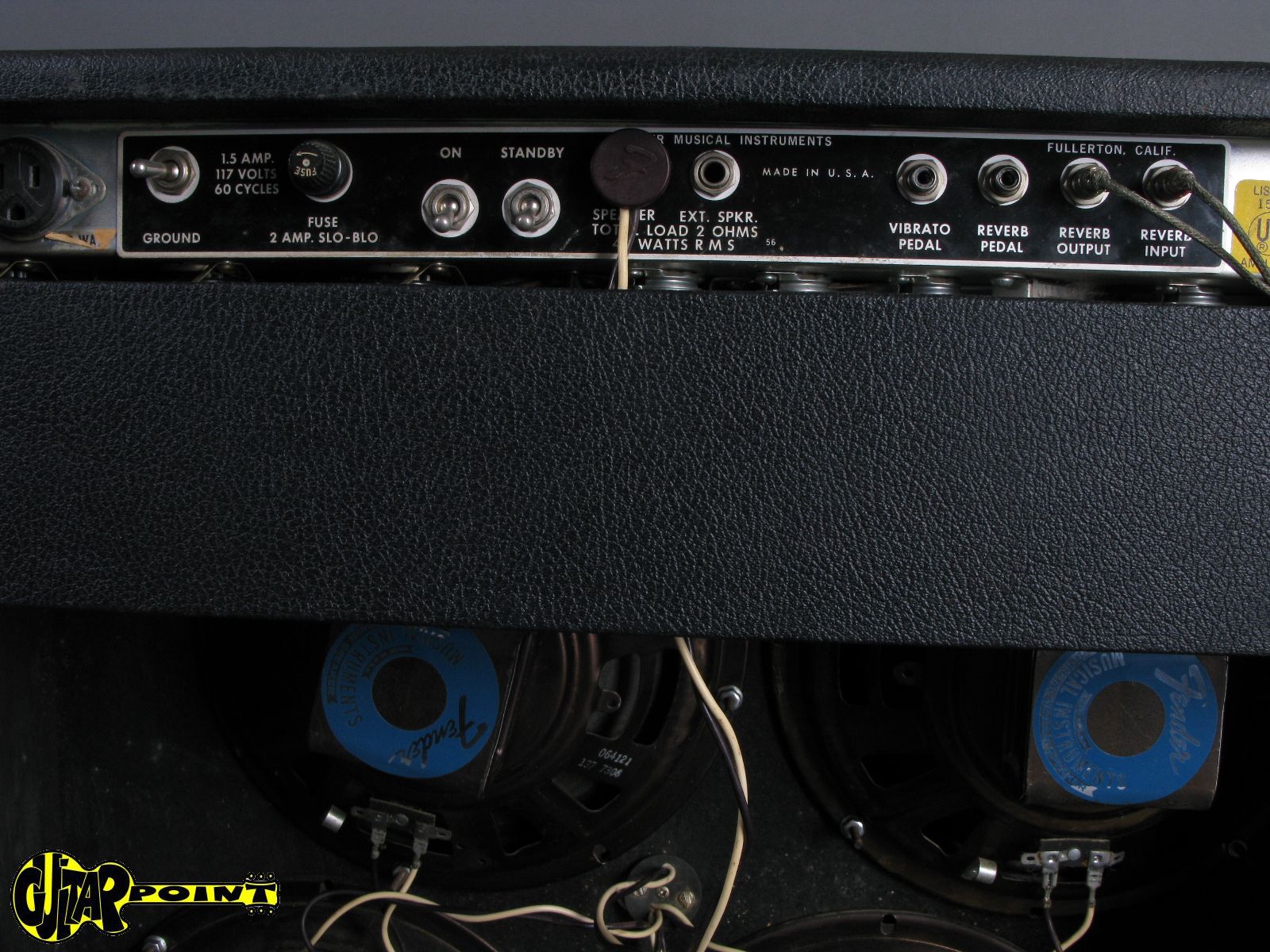 1974 Fender Super Reverb – 4×10″ – GuitarPoint