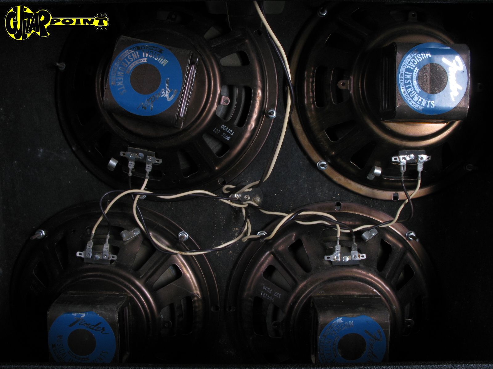 1974 Fender Super Reverb – 4×10″ – GuitarPoint