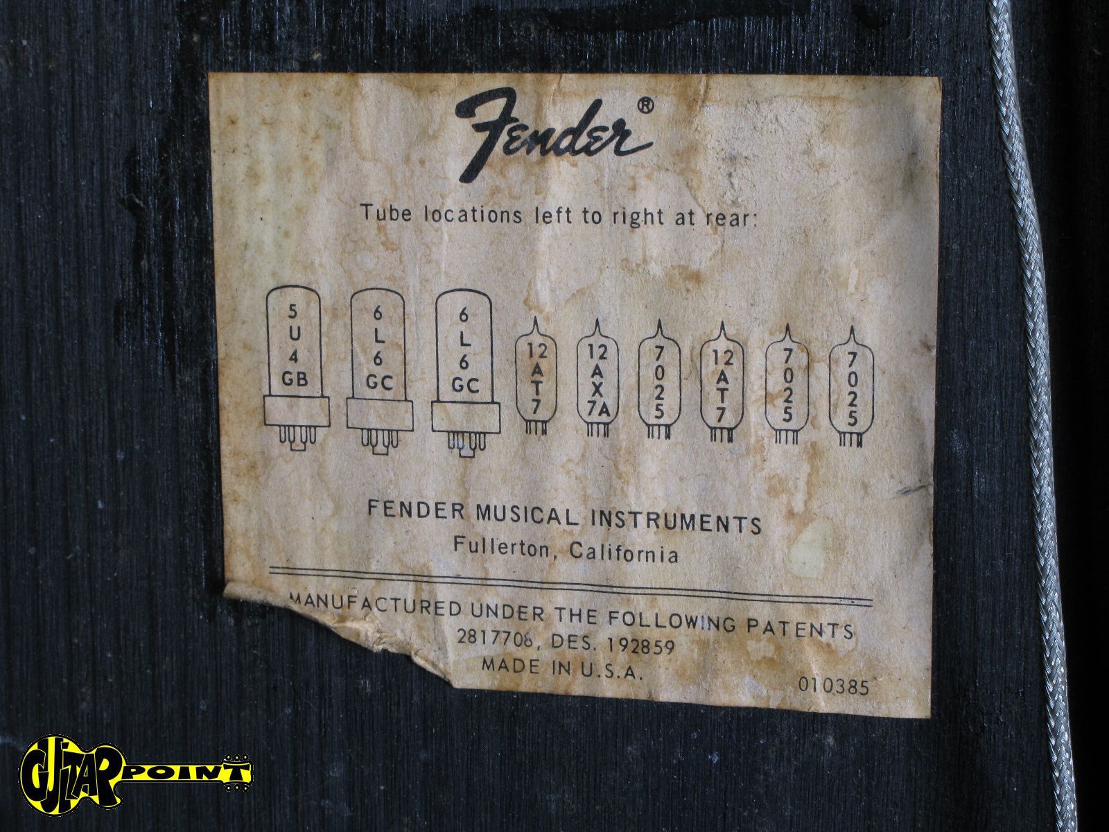 1974 Fender Super Reverb – 4×10″ – GuitarPoint