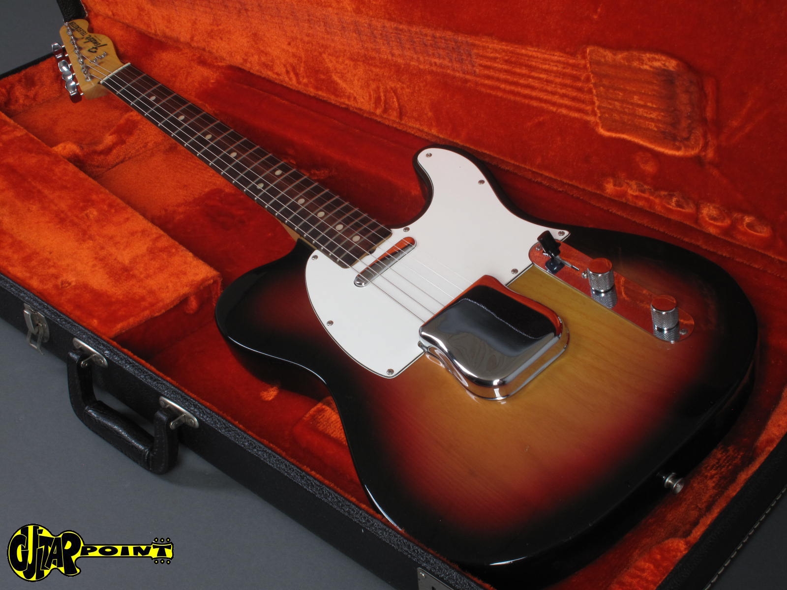 1974 Fender Telecaster – 3-tone Sunburst …mint & rare ! – GuitarPoint
