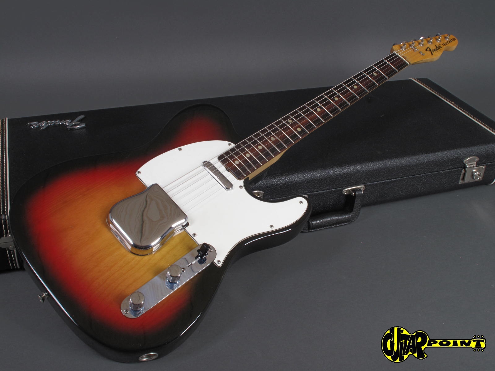 1974 Fender Telecaster – 3-tone Sunburst …mint & rare ! – GuitarPoint