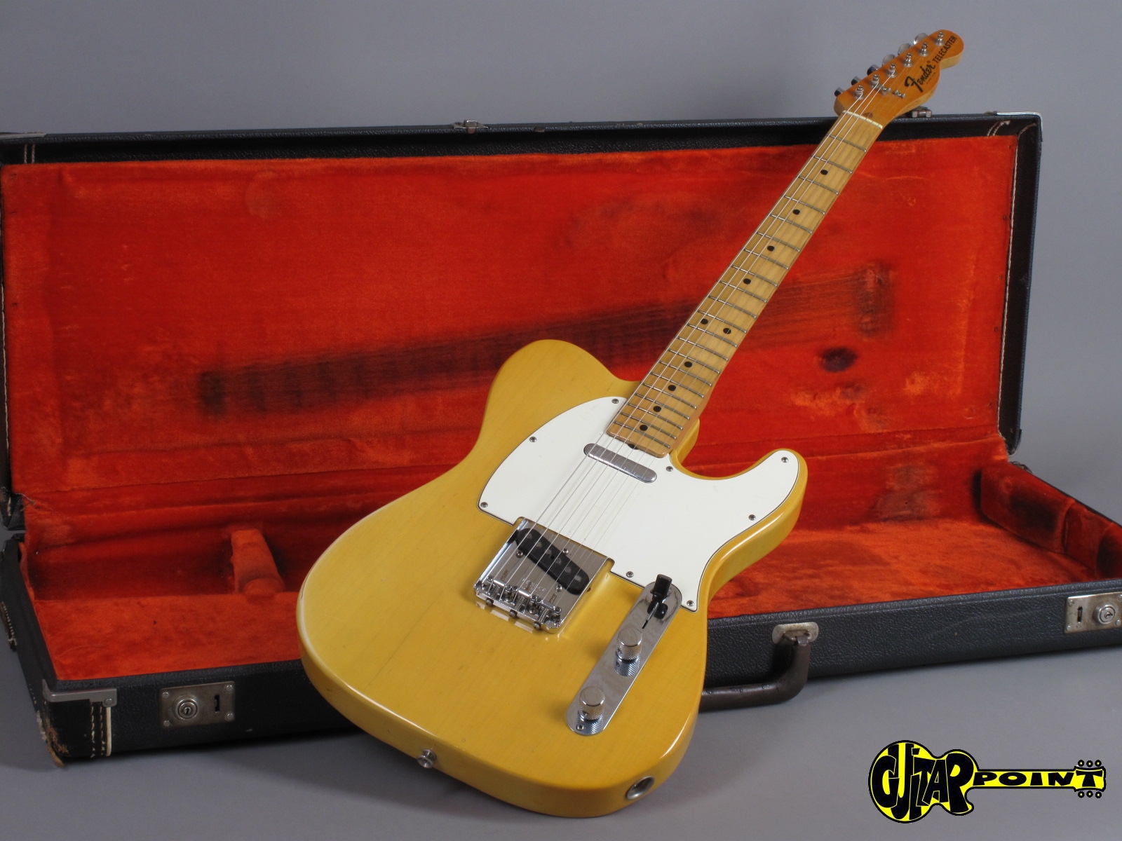 1974 Fender Telecaster – Blond …clean & only 3,27Kg !!! – GuitarPoint