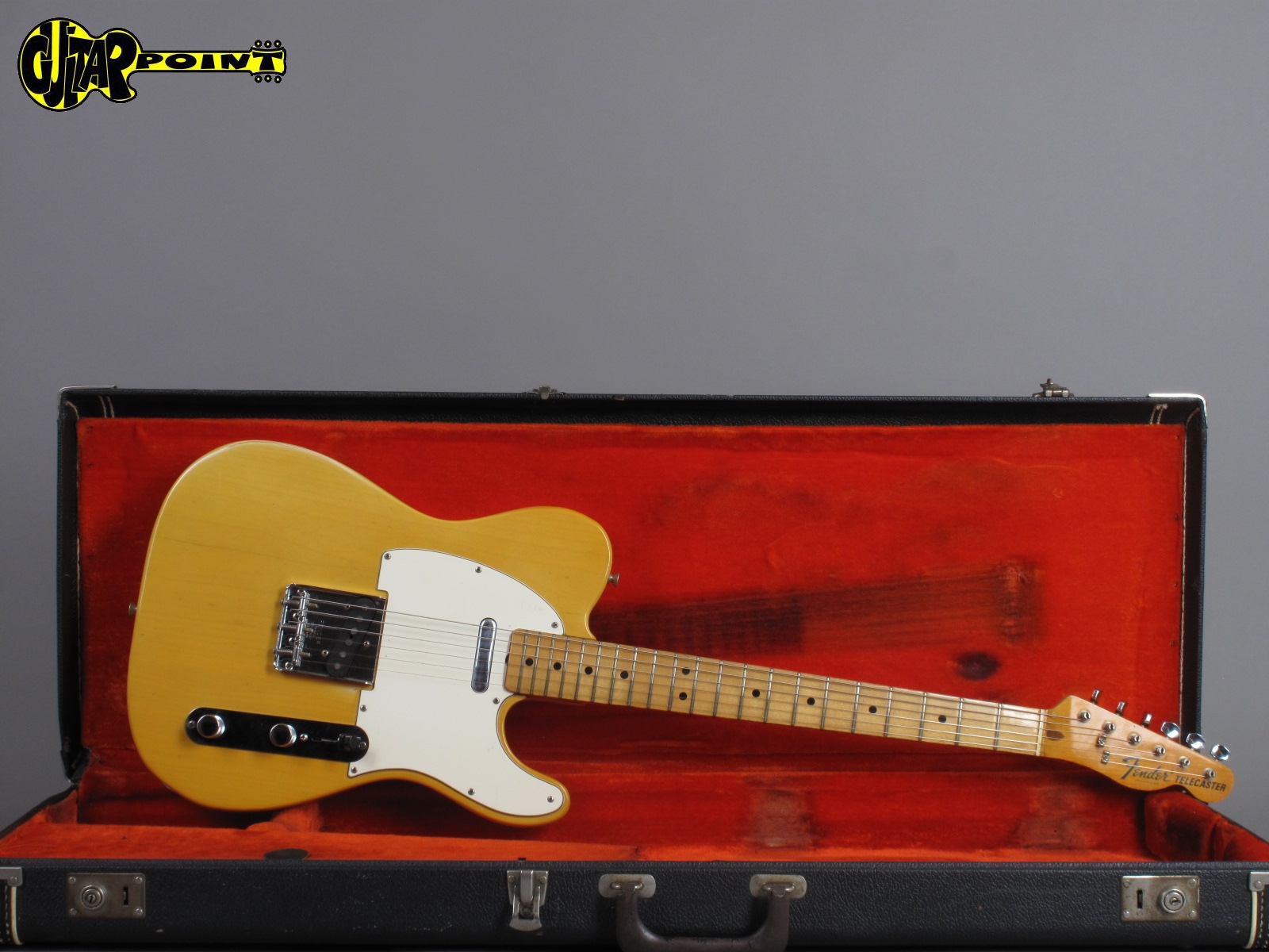 1974 Fender Telecaster – Blond …clean & only 3,27Kg !!! – GuitarPoint