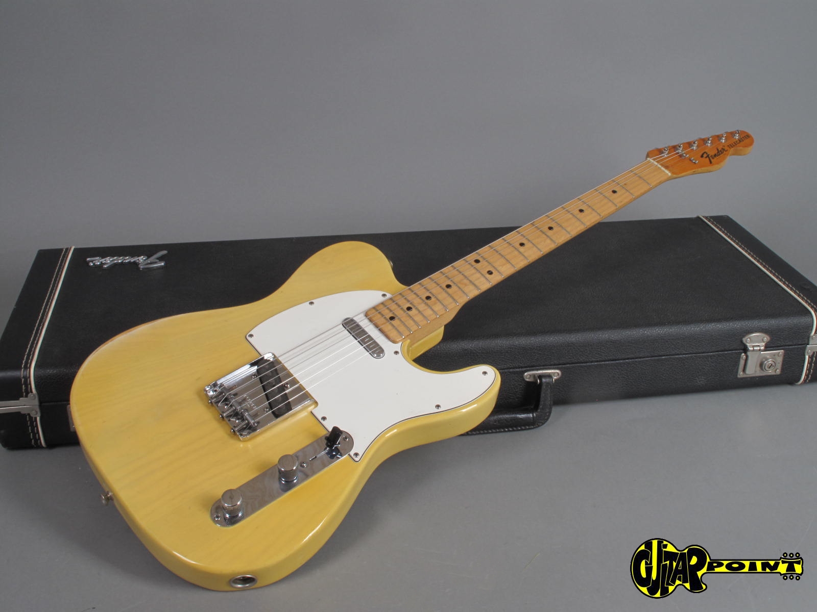 1974 Fender Telecaster – Blond …super clean !!! – GuitarPoint