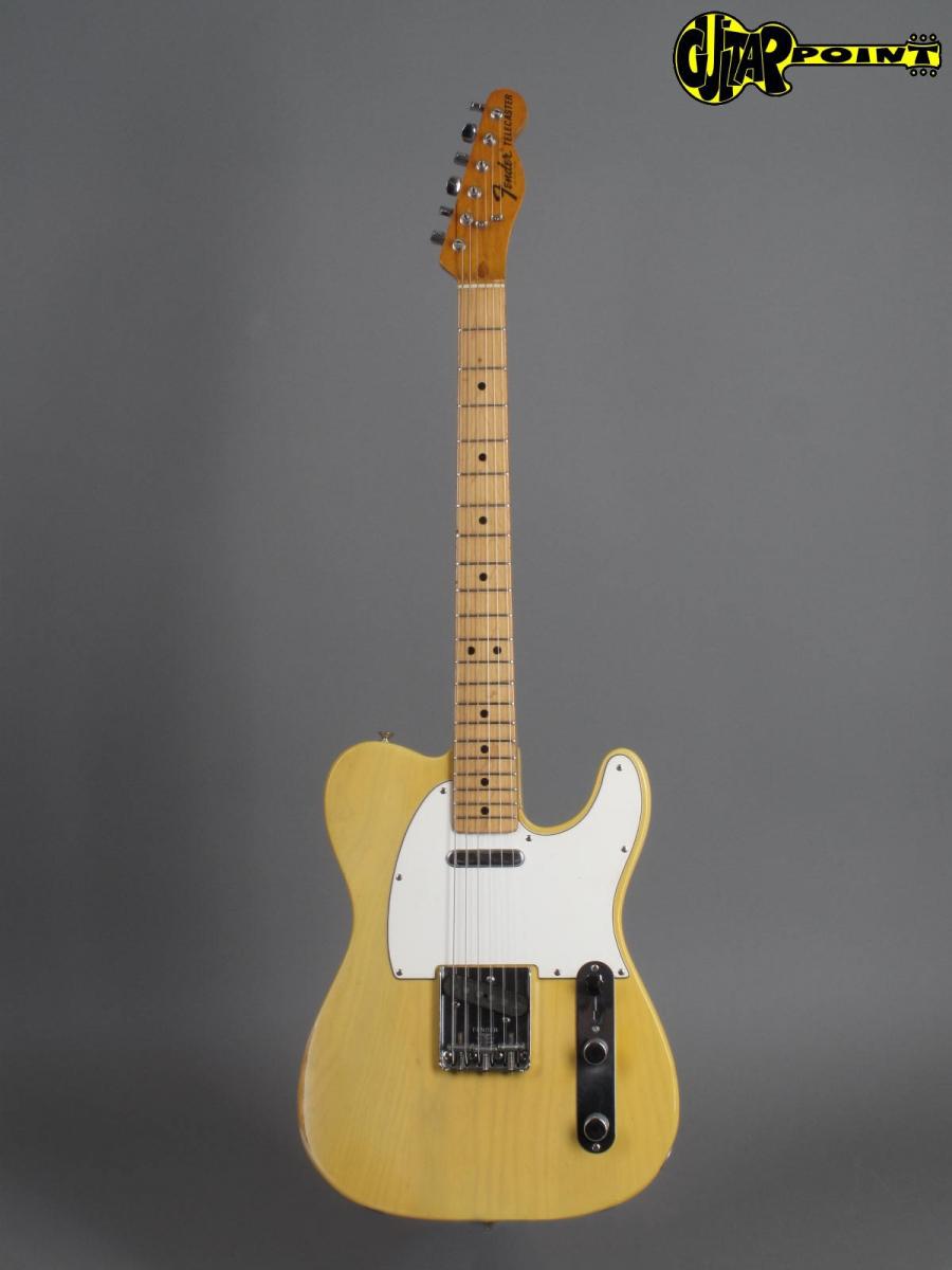 1974 Fender Telecaster – Blond …super clean !!! – GuitarPoint