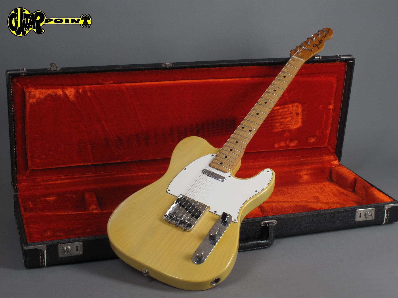 1974 Fender Telecaster – Blond …super clean !!! – GuitarPoint
