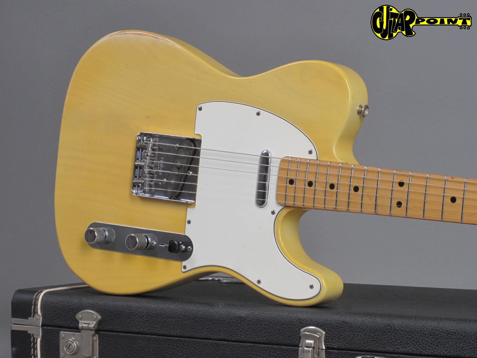 1974 Fender Telecaster – Blond …super clean !!! – GuitarPoint