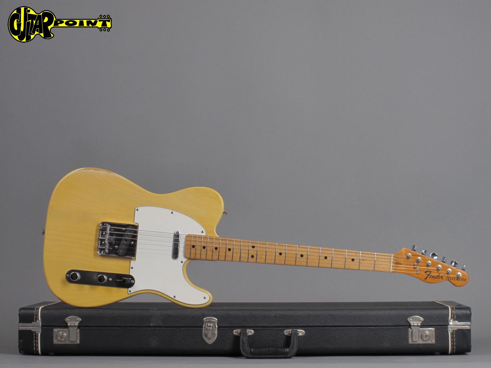 1974 Fender Telecaster – Blond …super clean !!! – GuitarPoint