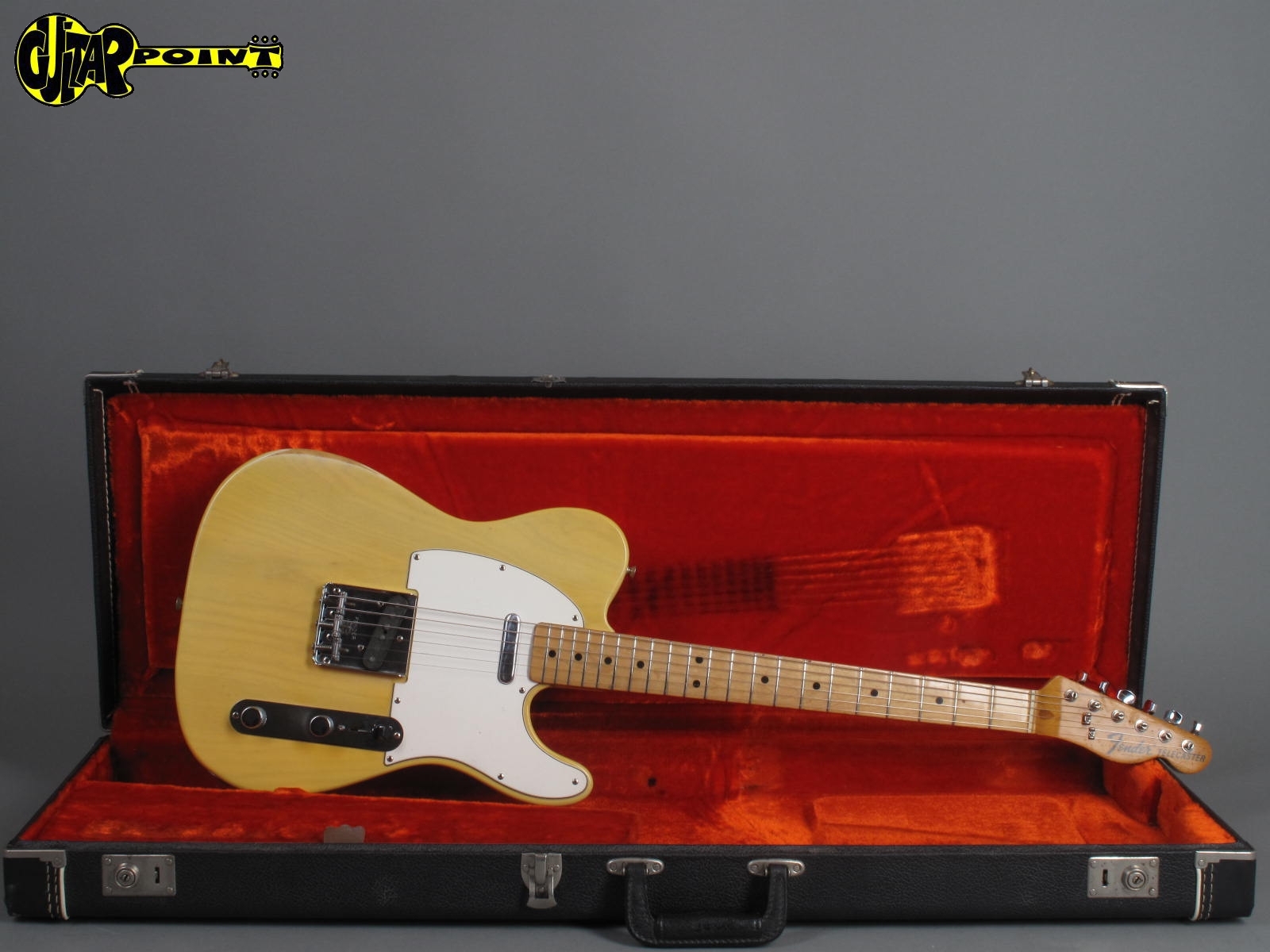 1974 Fender Telecaster – Blond …super clean !!! – GuitarPoint
