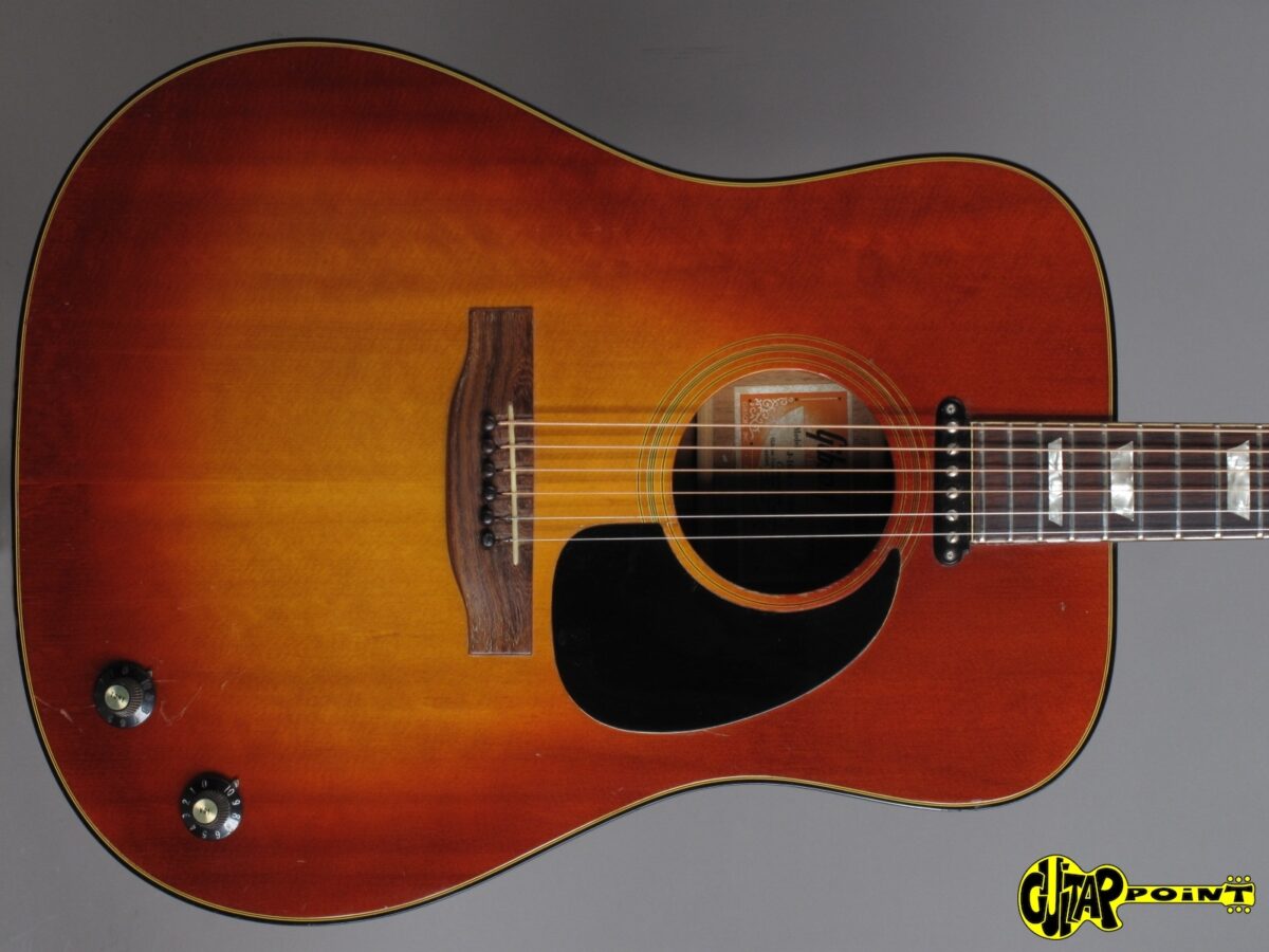 1974 Gibson EJ-160E - Sunburst | GuitarPoint
